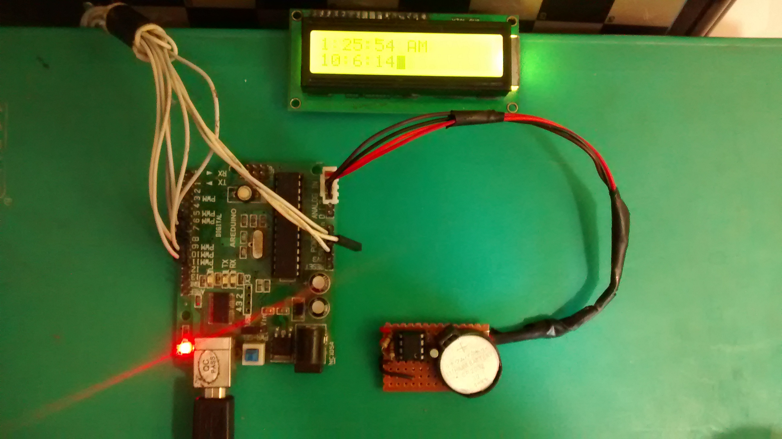 Arduino Real Time Clock (DS1307) : 7 Steps - Instructables