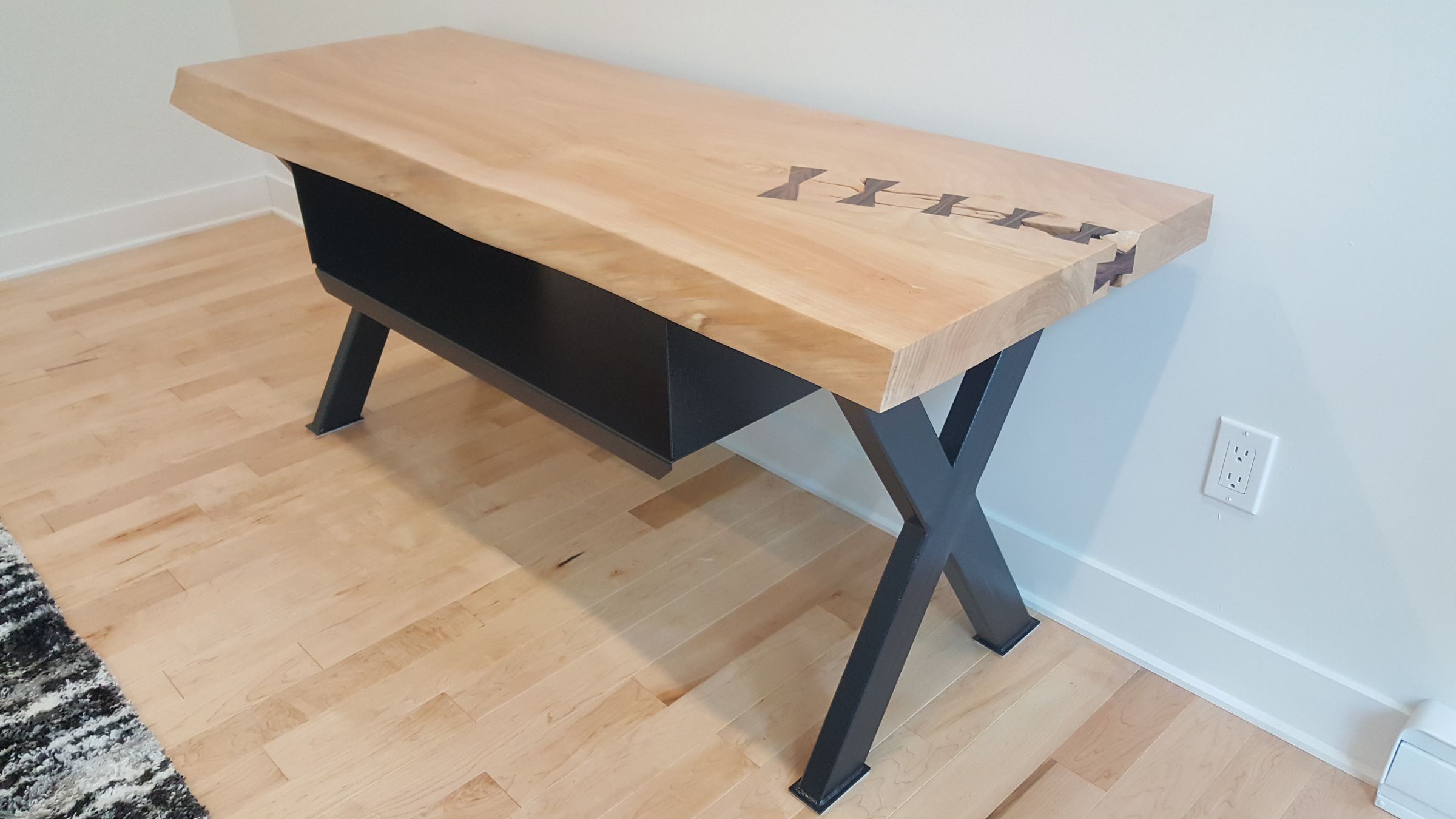 Live Edge TV Stand Wood Slab : 11 Steps (with Pictures) - Instructables