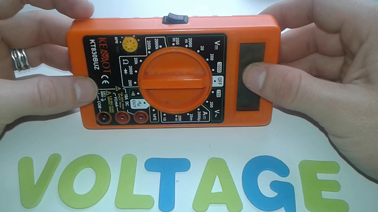 How to Use a Multimeter Basics : 8 Steps - Instructables