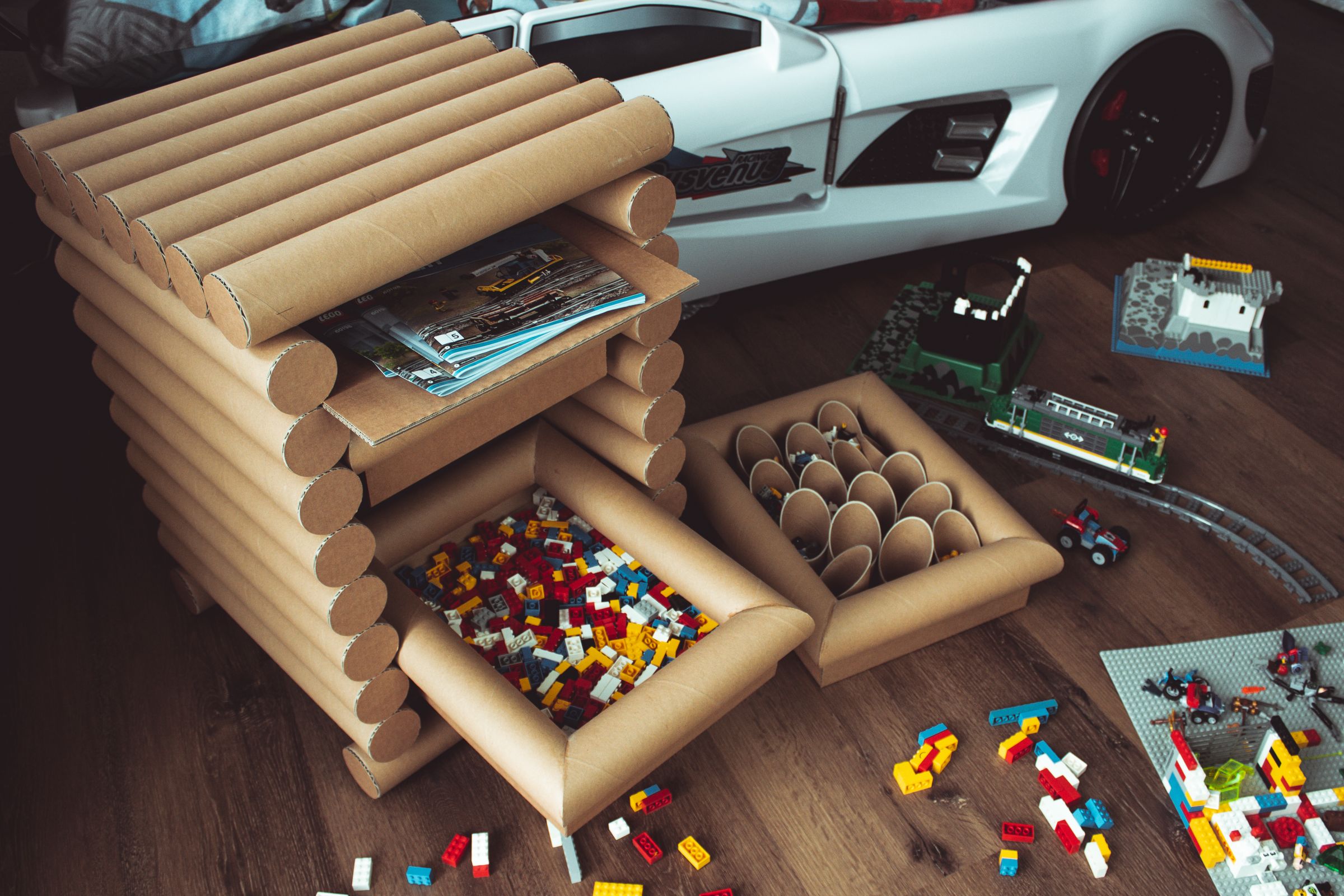 Cardboard Tube Cabinet : 15 Steps (with Pictures) - Instructables