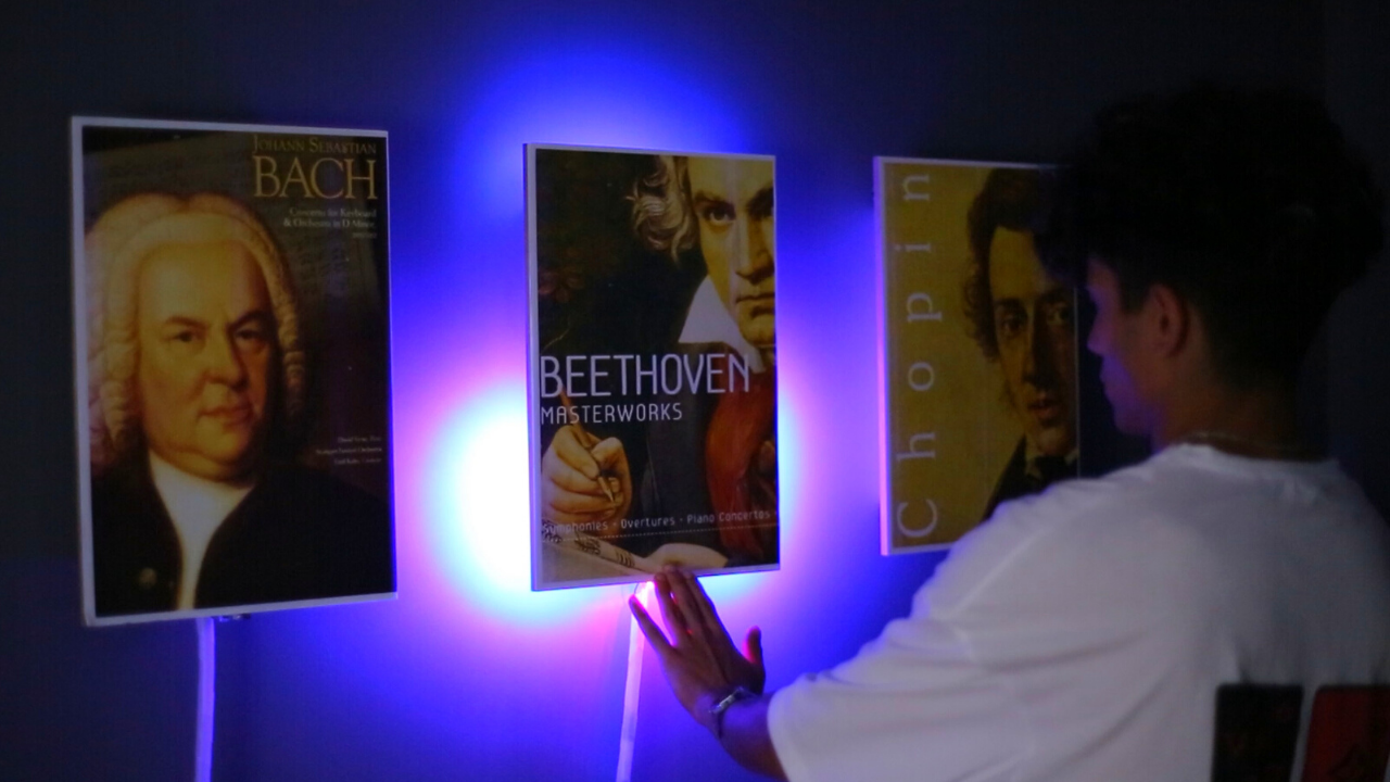 DIY Inventive ART Project Idea With LED Lights and Sound : 3 Steps ...