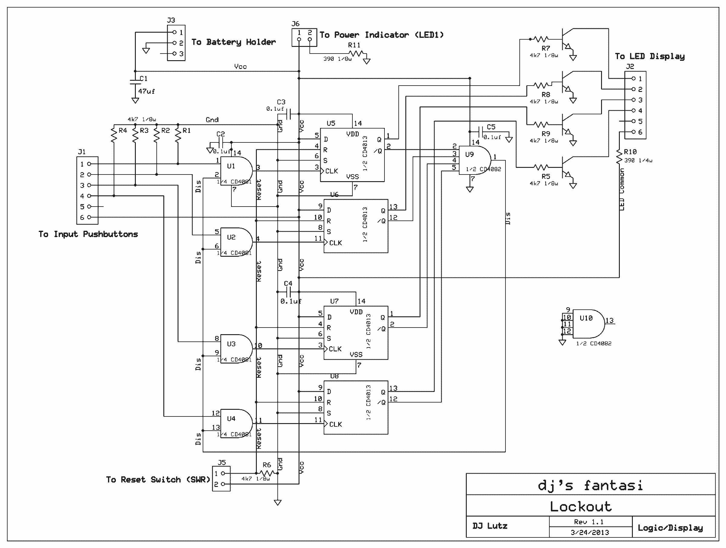 Game Show Circuit : 8 Steps - Instructables