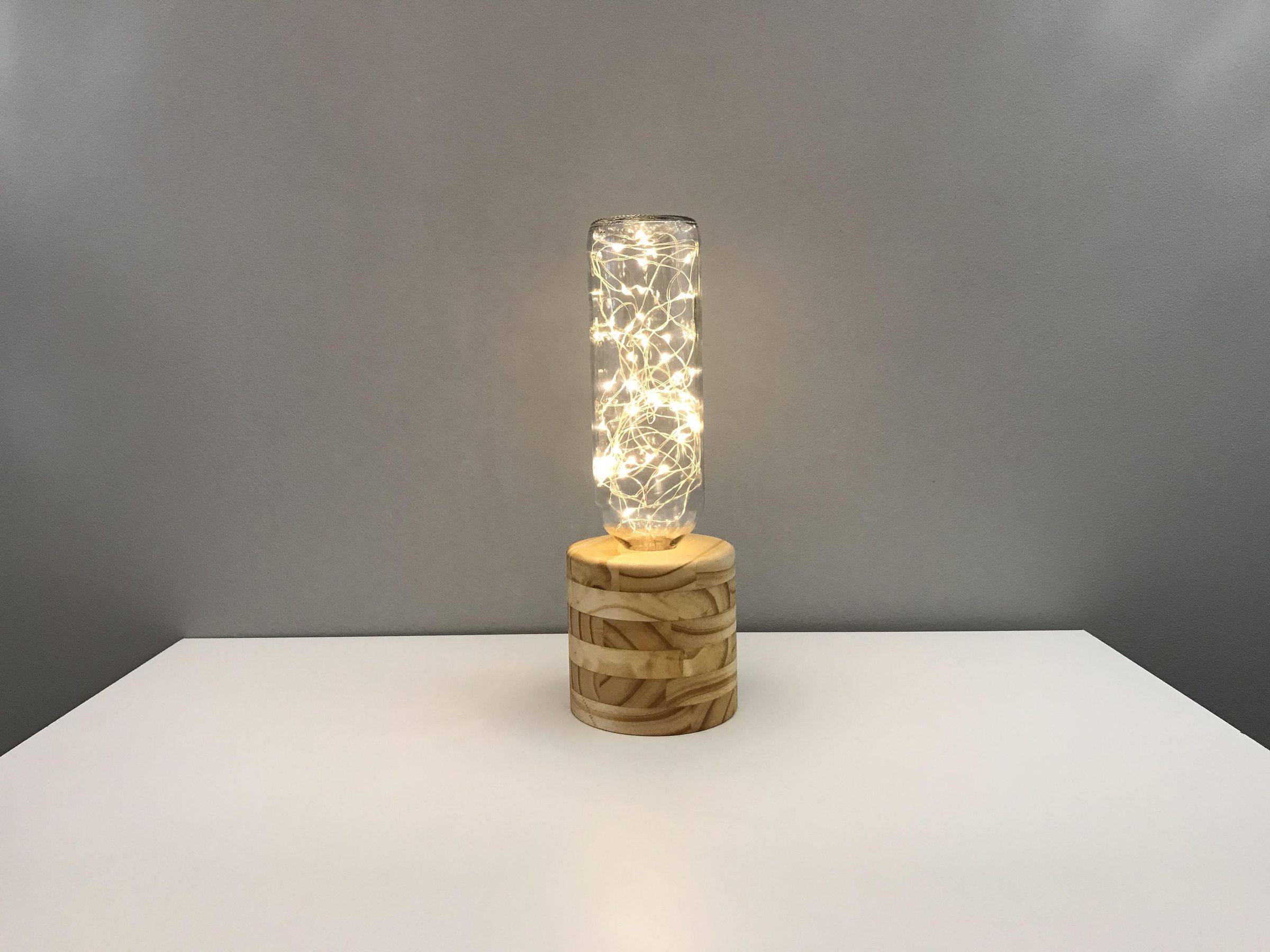 Glass & Pine Lamp : 5 Steps (with Pictures) - Instructables