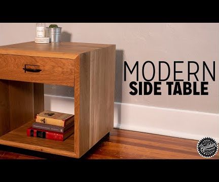 Modern Side Table Build : 7 Steps - Instructables
