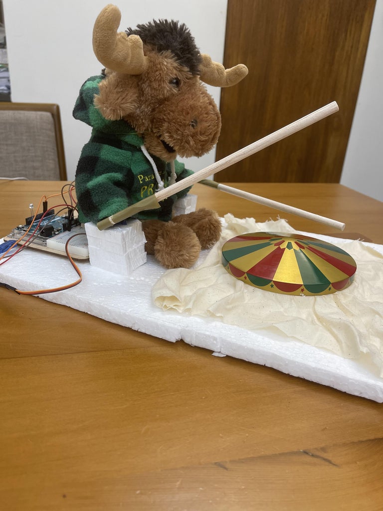 Arduino Doll Robot Playing Drum 5 Steps Instructables
