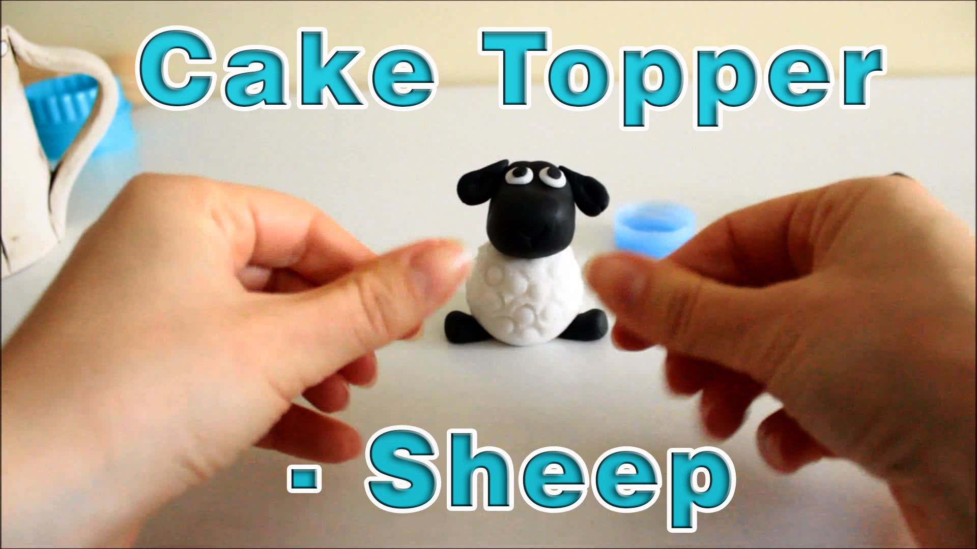 How to Make a Sugar Paste Icing Fondant Sheep Cake Topper - Instructables