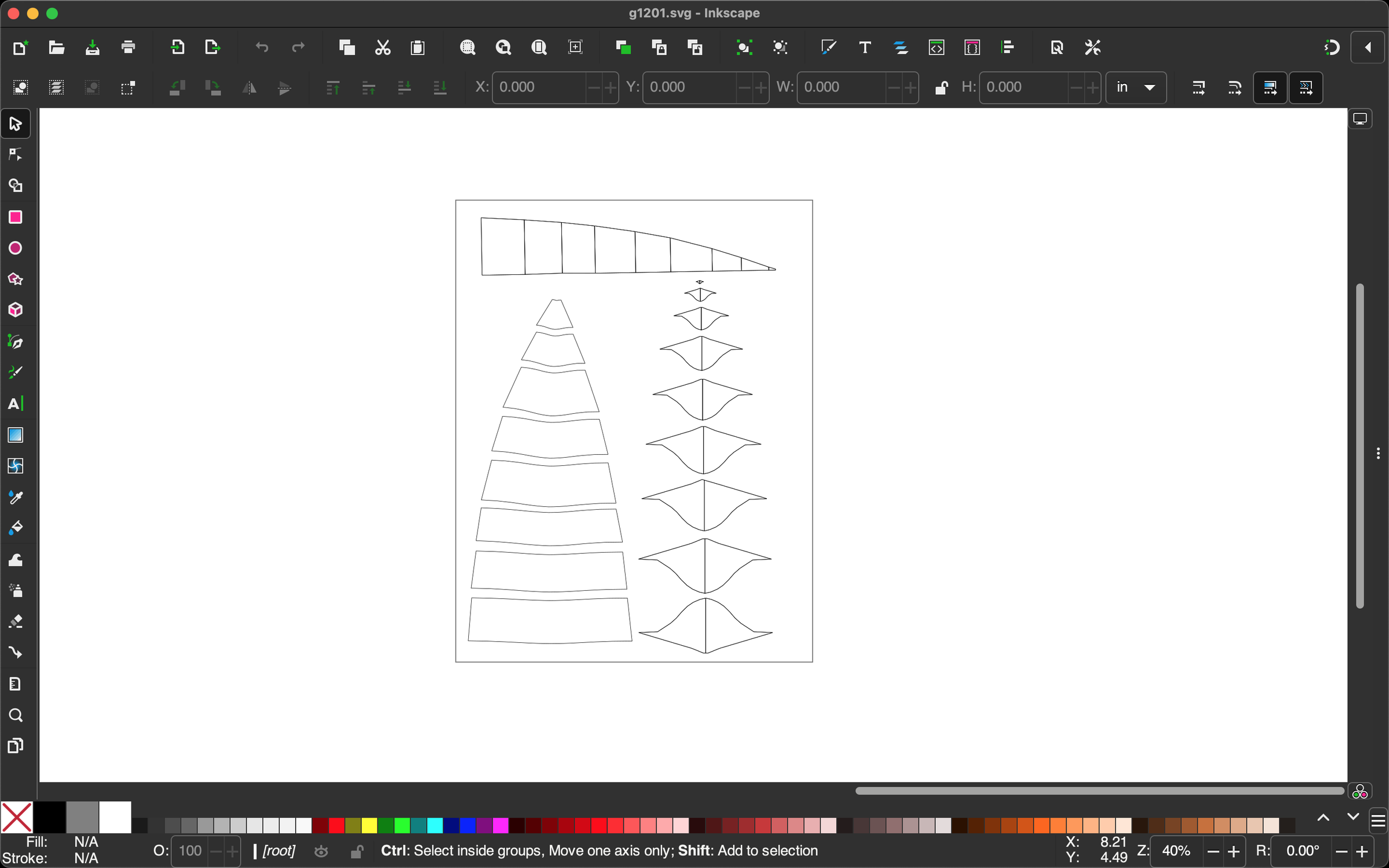 Make a Detailed Paper Model Plane Template/pattern Using Sketchup + Inkscape (2024) : 11 Steps ...