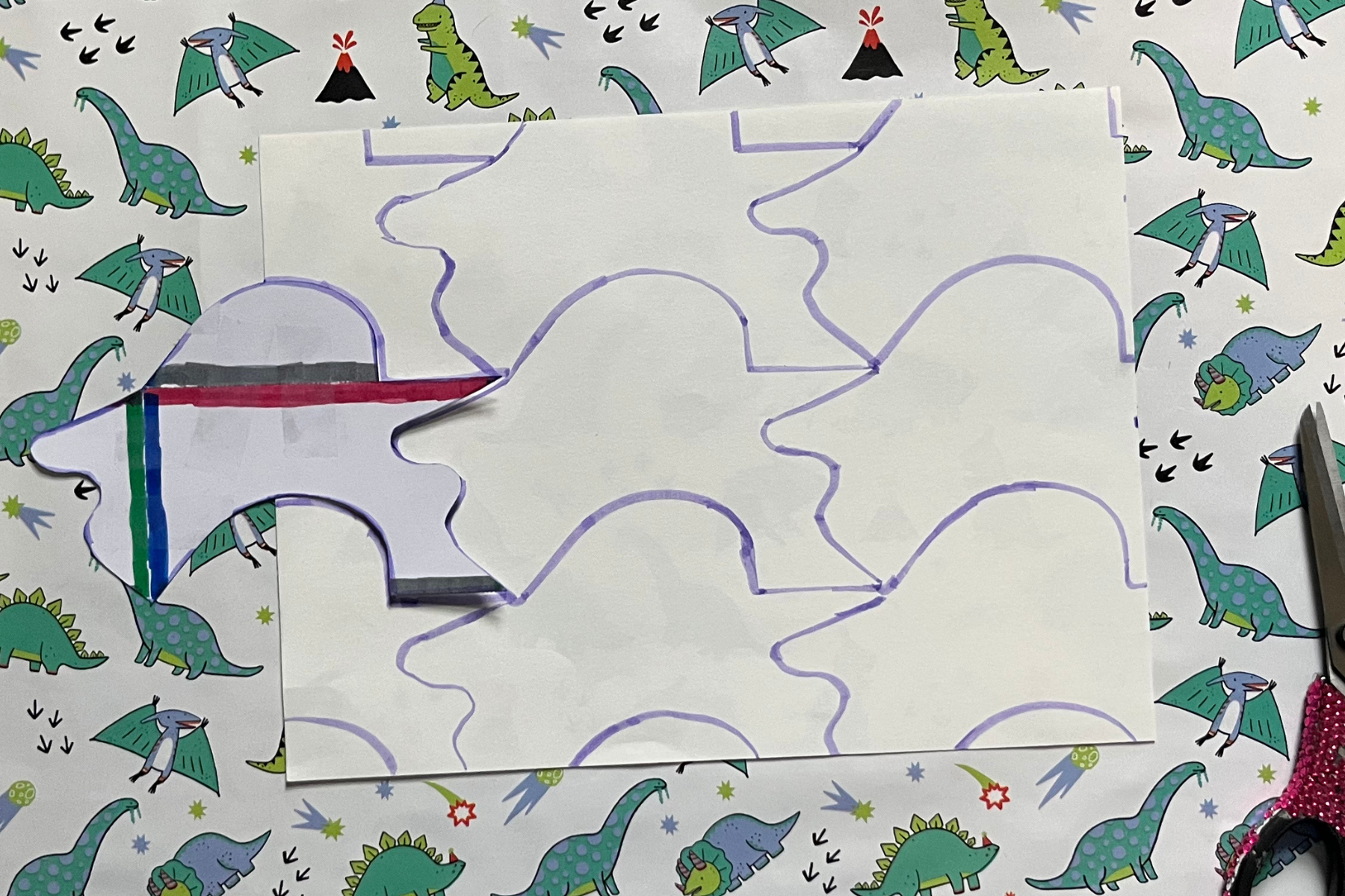 Notecard Tessellation Pattern Art : 11 Steps (with Pictures ...