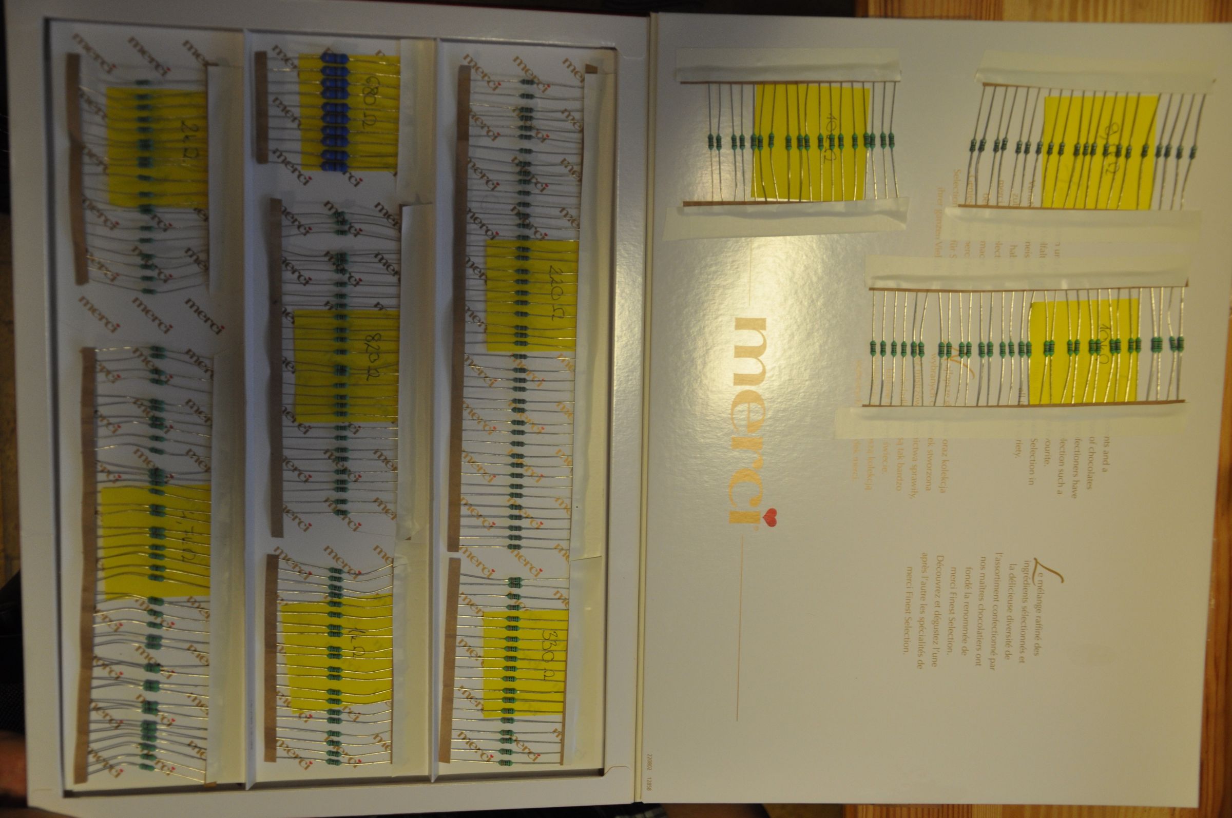 Resistor Storage for Beginners : 6 Steps - Instructables