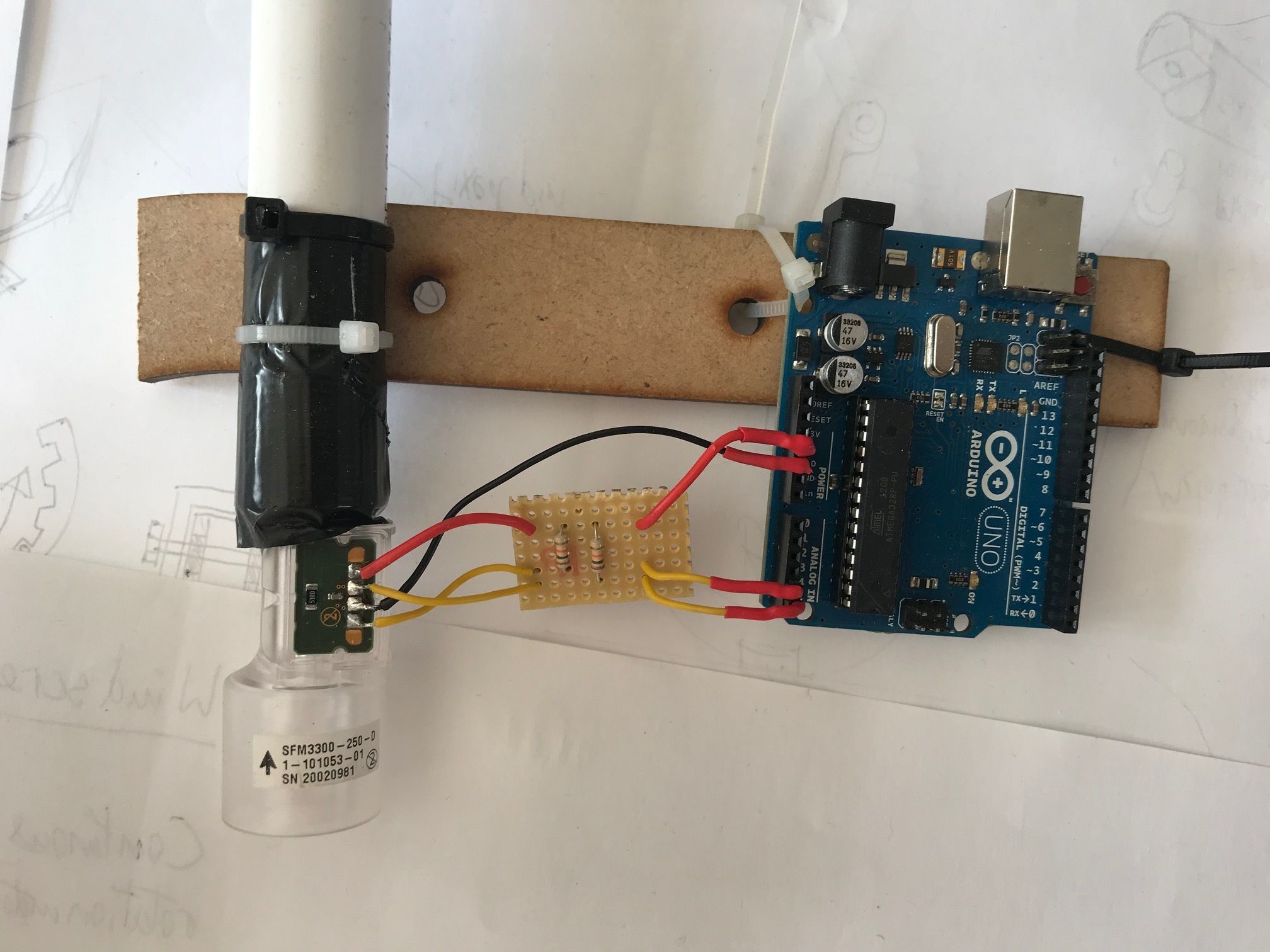 How to Make an Accurate Air Flow Rate Sensor With Arduino for Under £20 ...