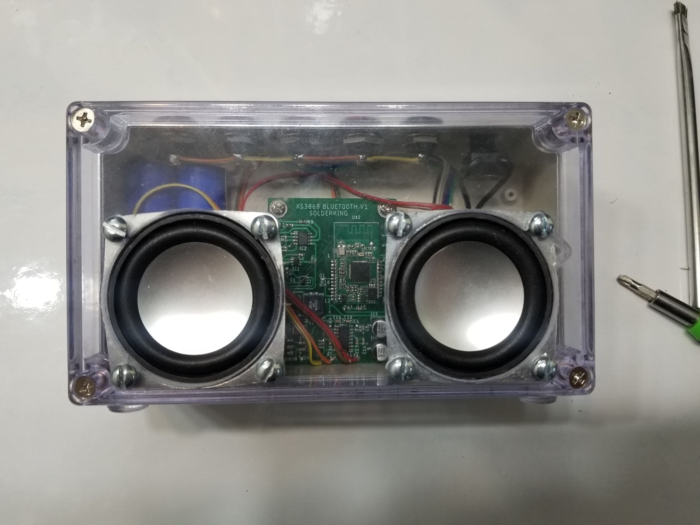 DIY Bluetooth Speaker From Scratch! : 5 Steps (with Pictures ...