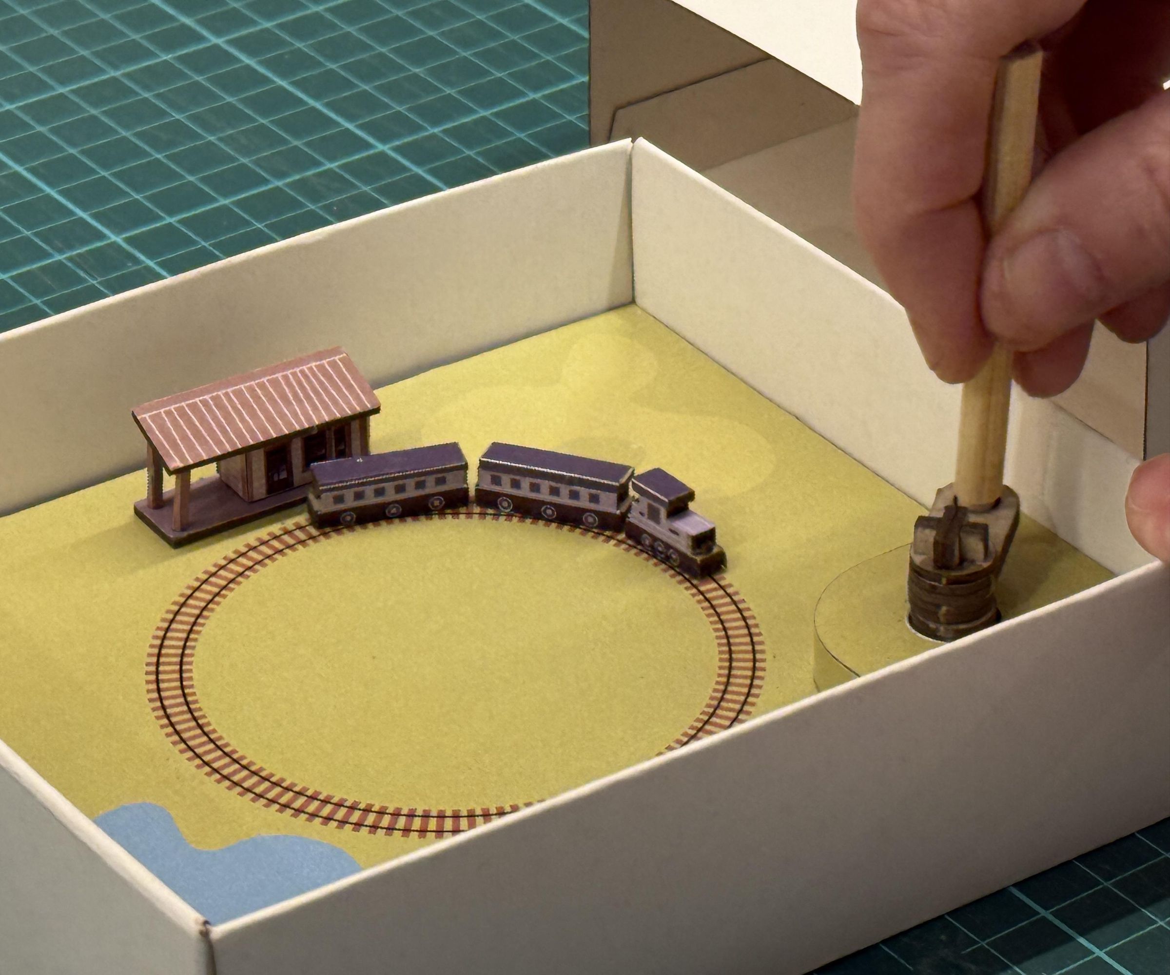 How to Build a Tiny Cardboard Train That Actually Works! : 10 Steps ...