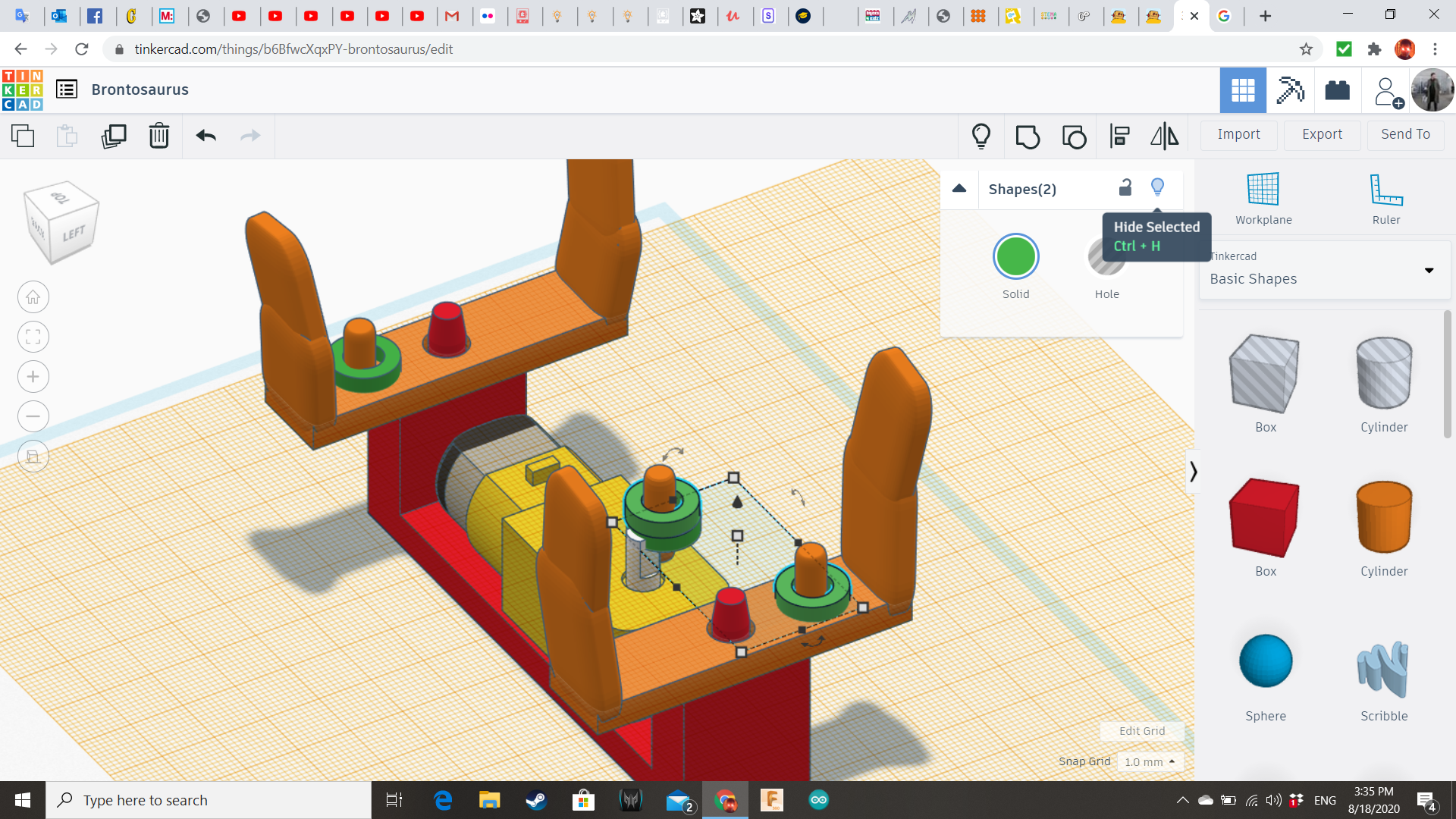 Tinkercad Robotics for School: Create TWO Walking Machines! : 27 Steps ...