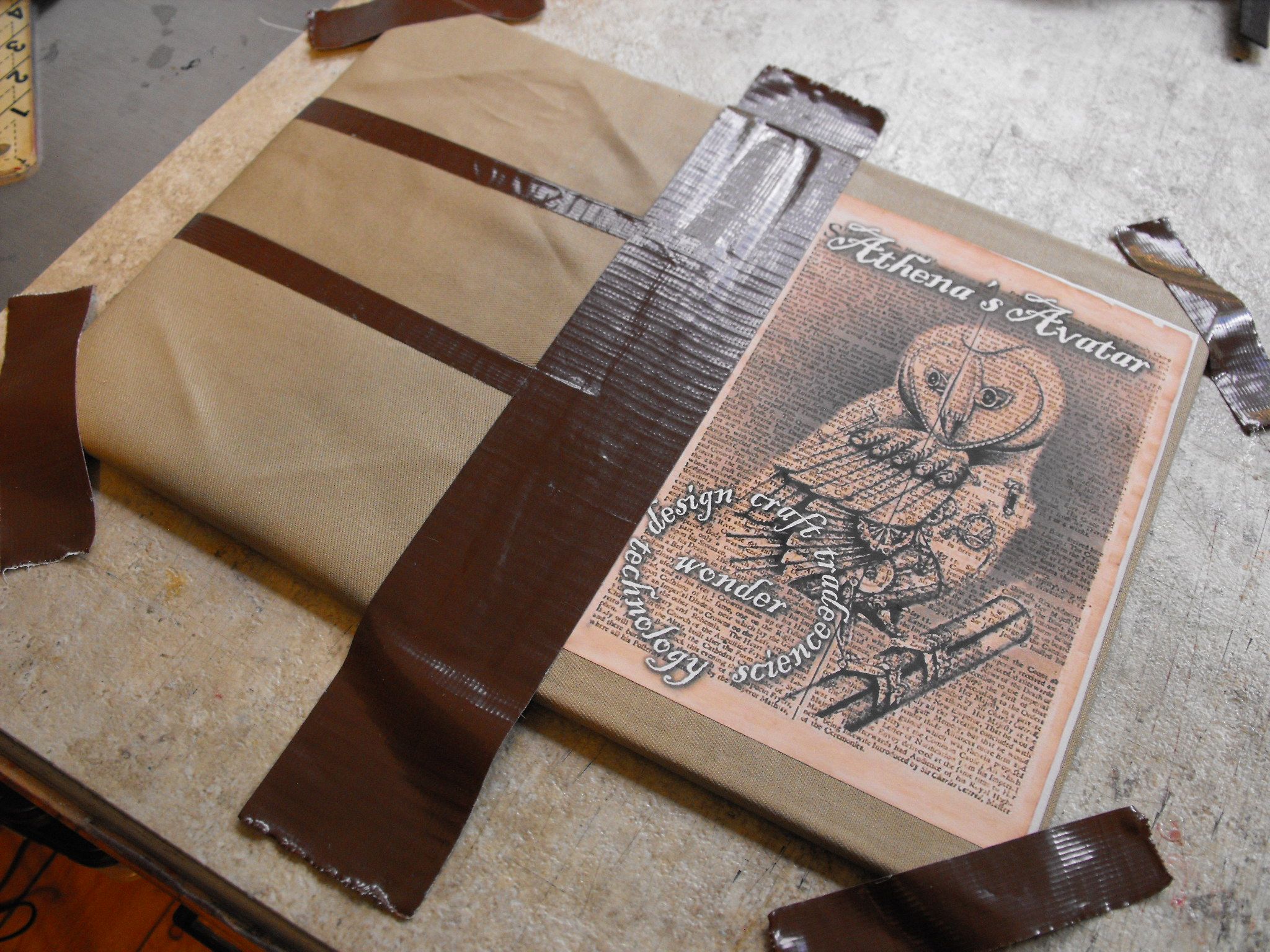 No-Kill / No-Sew (fake!) Book Cover for Tablets and EReaders : 8 Steps ...