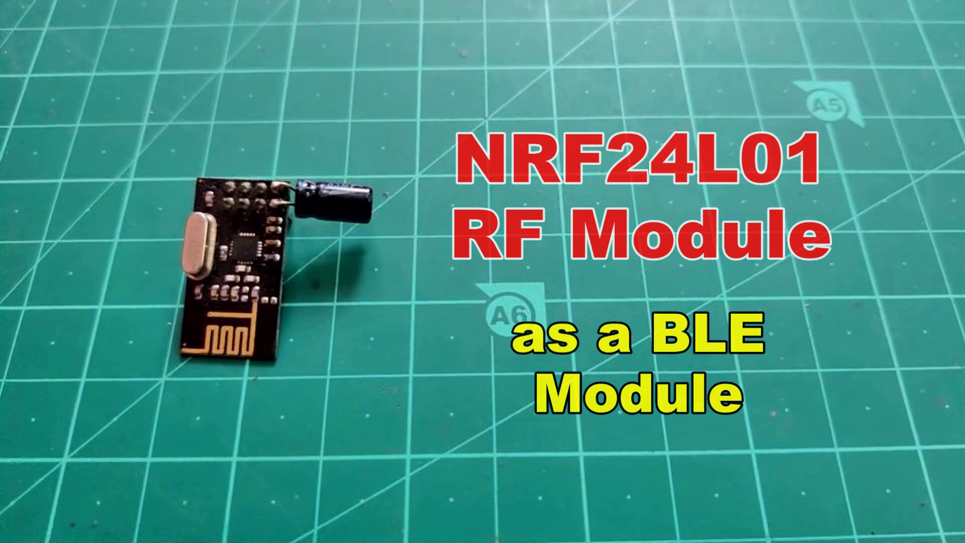 NRF24L01 As Bluetooth Low Energy | Send Data to Mobile Using NRF24L01 ...