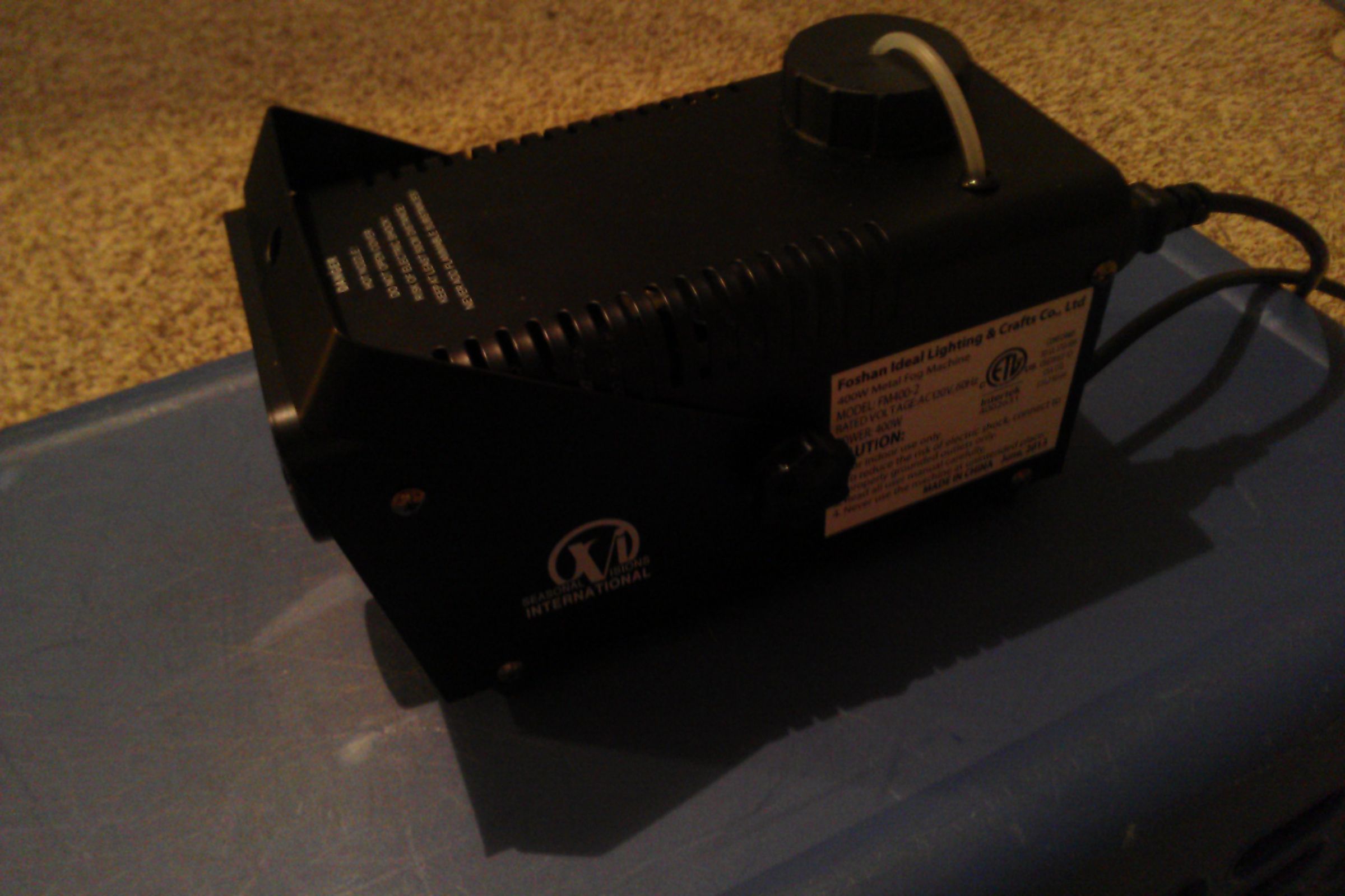 How to Set Up a Fog Machine : 4 Steps - Instructables