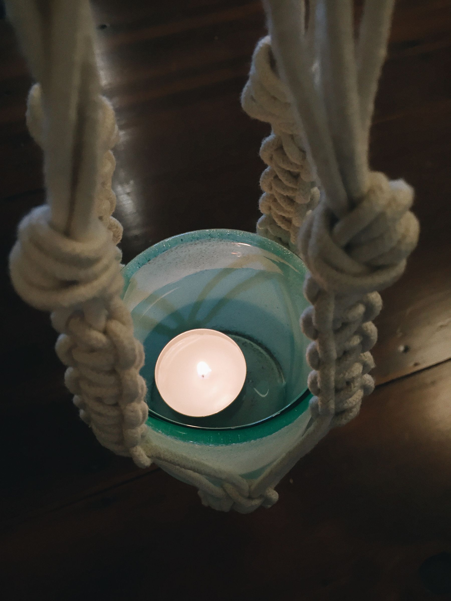 Macrame Candle Hanger : 8 Steps (with Pictures) - Instructables