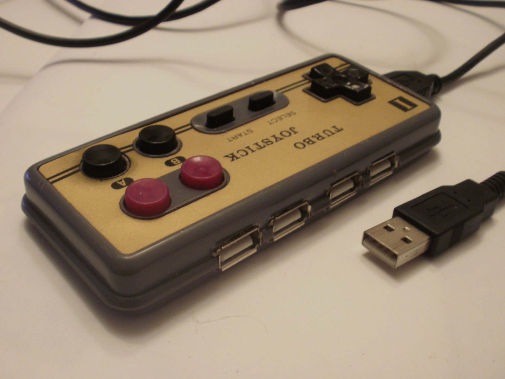 Turn Your NES Controler in to 4 Port USB Hub : 4 Steps - Instructables