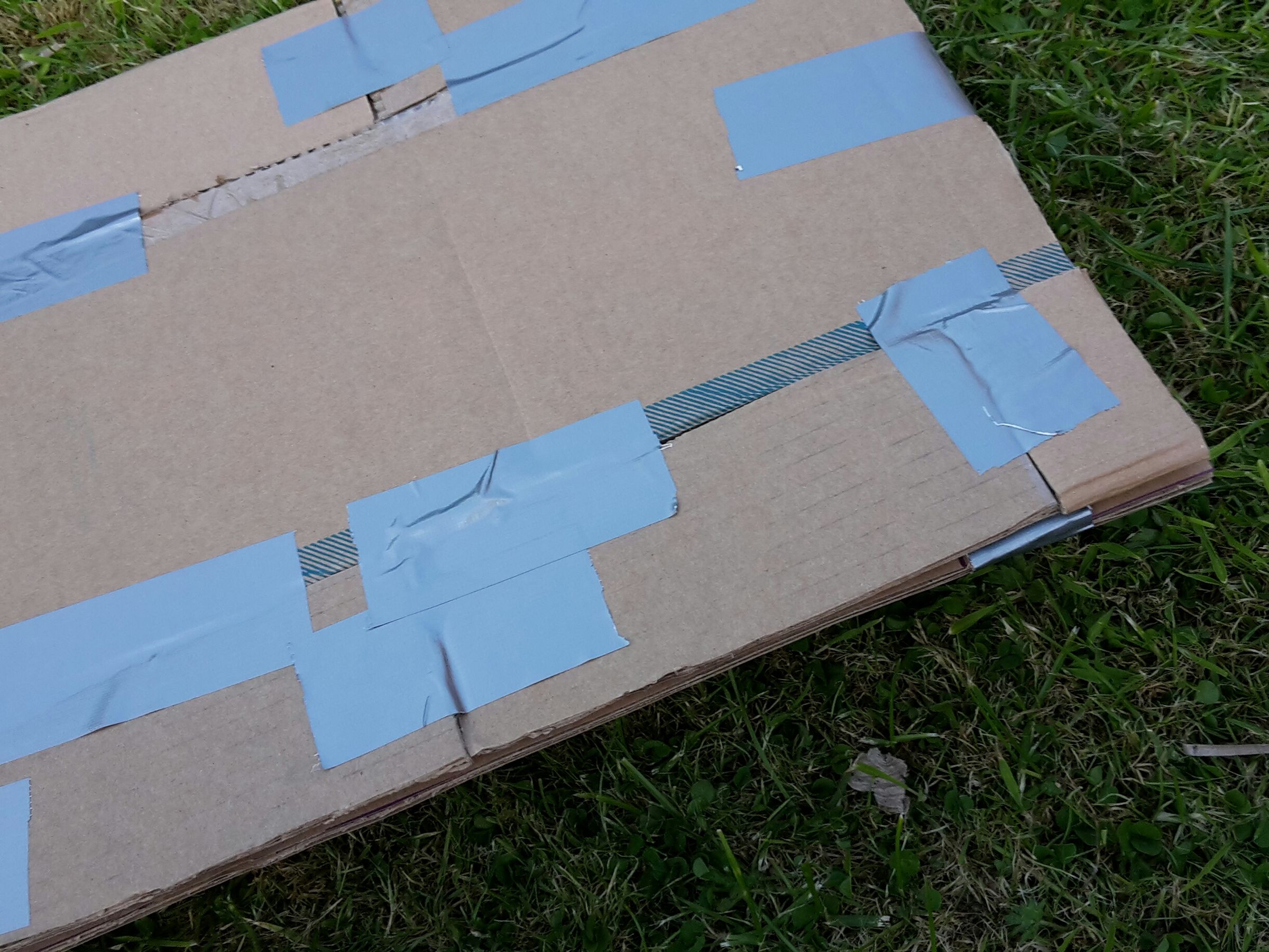 Small Table Made From Cardboard, Duct Tape and Papier Mache : 8 Steps ...