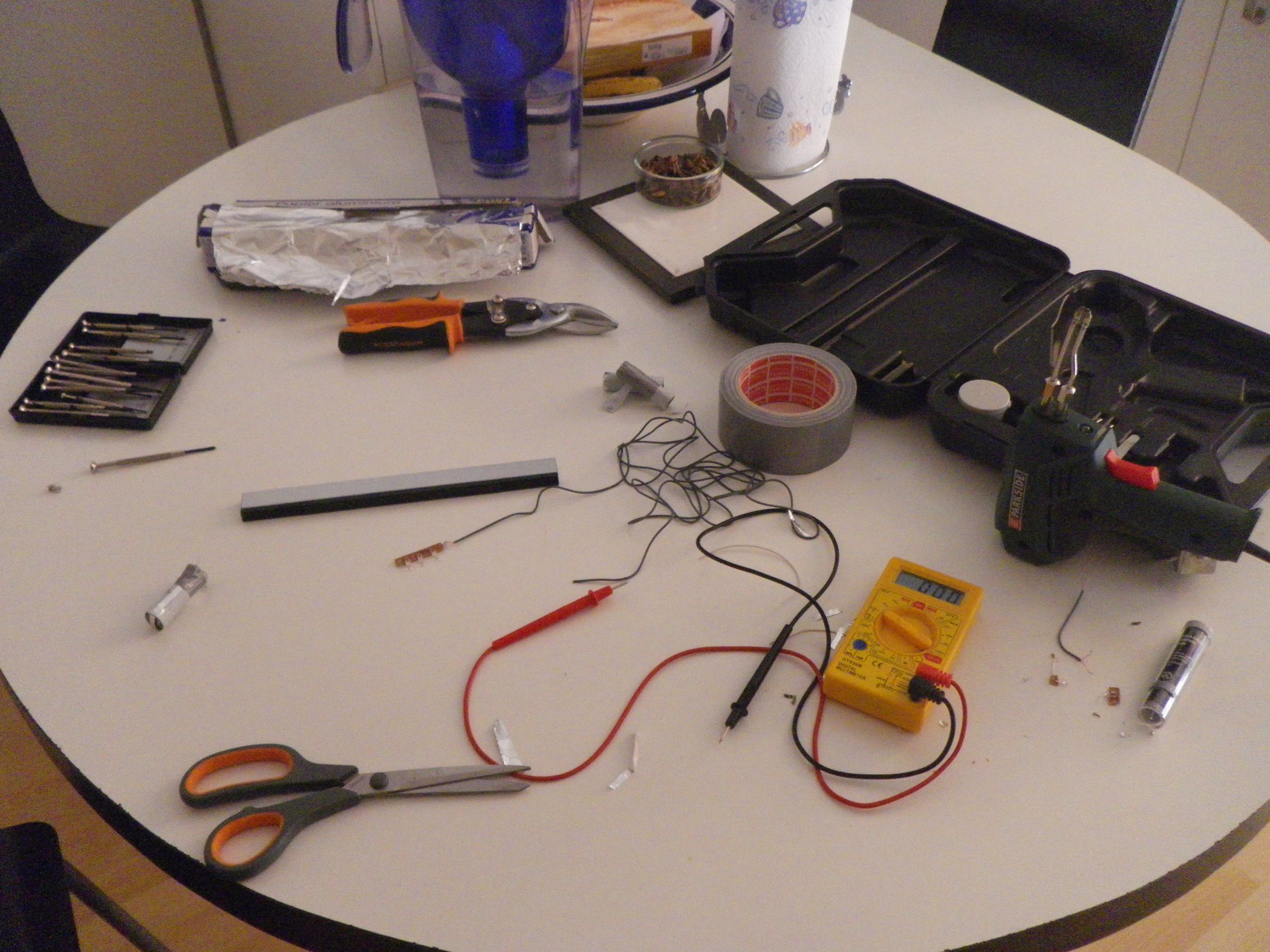 Make an Electronic Device in the Street (IR Pen) : 6 Steps - Instructables