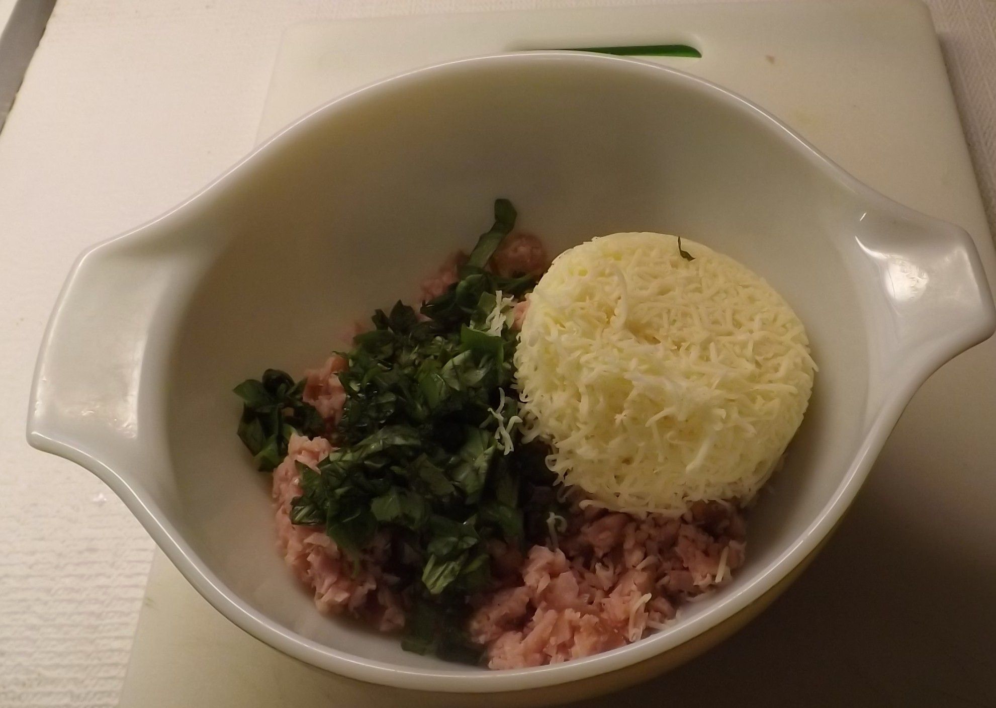 HAM, CHEESE, BASIL QUICHE (Soft Food for Sensitive Gums) : 4 Steps ...