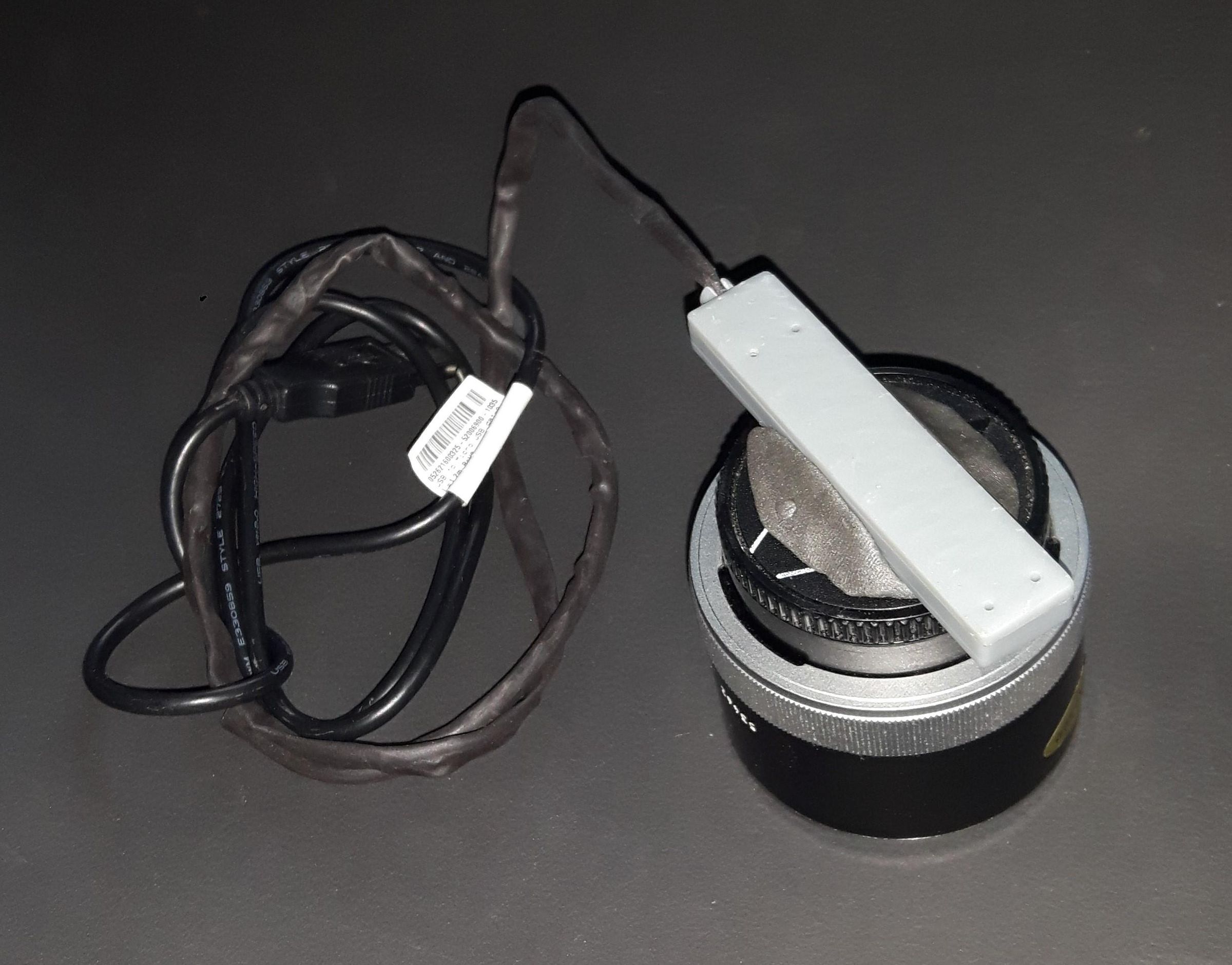Soldering Microscope From SLR Zoom Lens and TV Wall Mount : 14 Steps ...