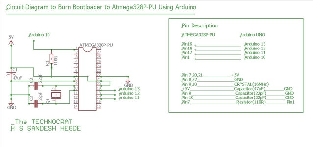 Make Your Own Arduino Arduinoisp Learn To Burn Boot Loader Into
