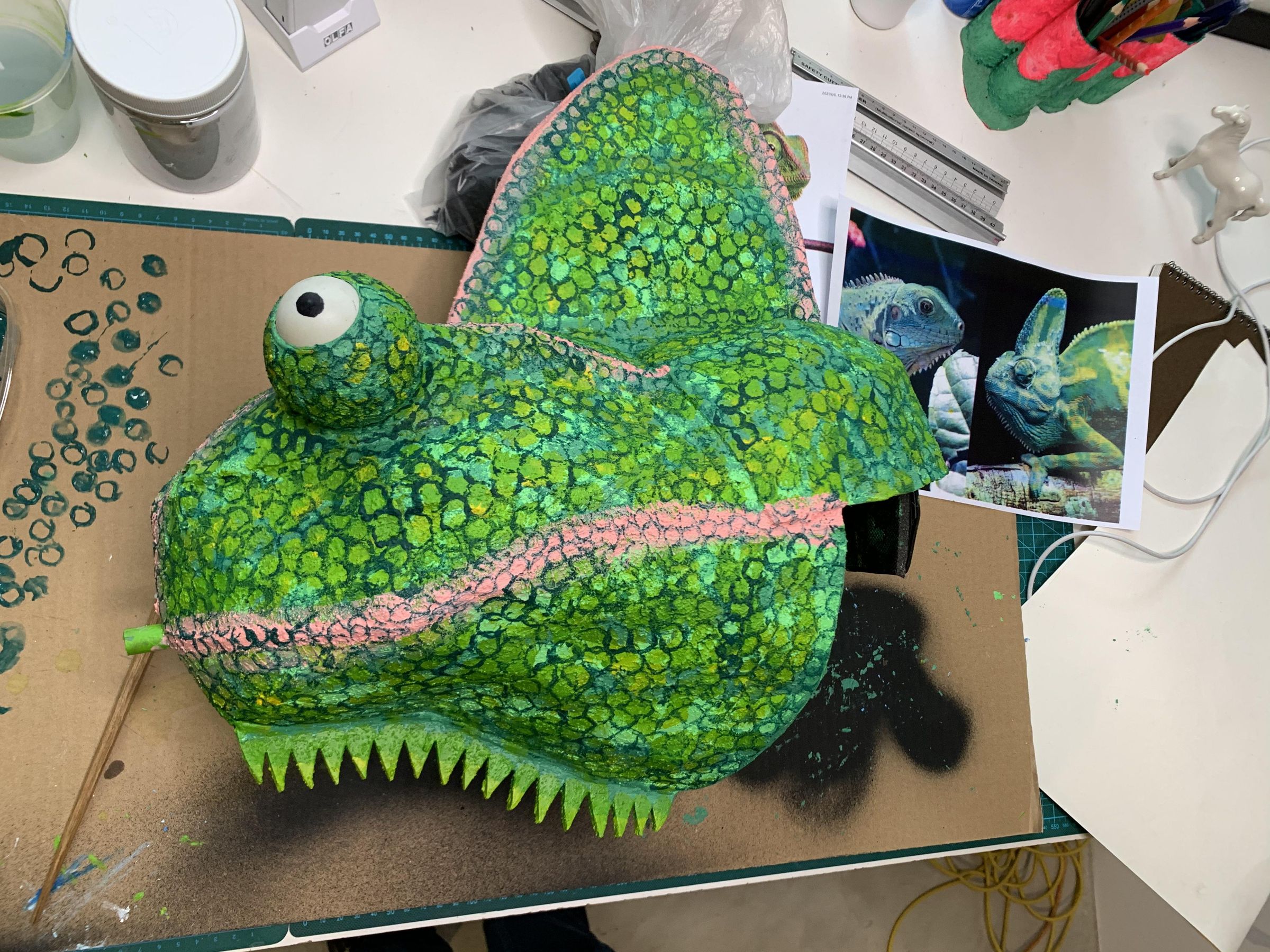 Chameleon Mask : 8 Steps (with Pictures) - Instructables