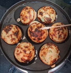 Quick Paddu Recipe | Paniyaram | Paddu From Leftover Dosa Batter : 6 ...