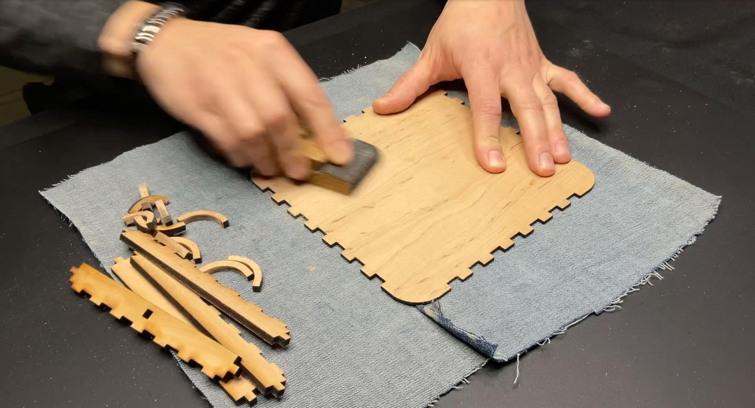 Wooden Mac Mini Tambour Riser Organizer : 27 Steps (with Pictures ...