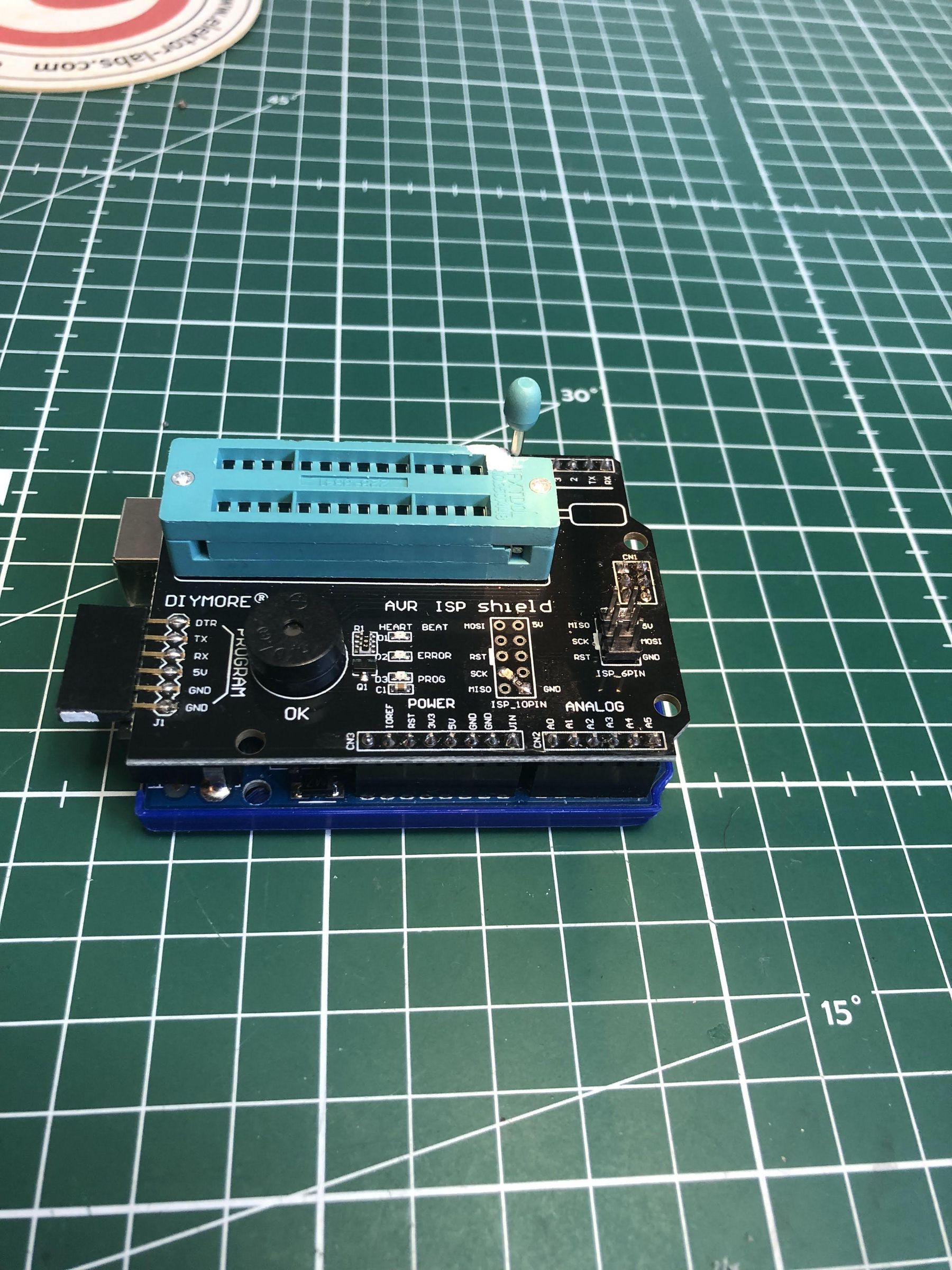 AVR ISP Shield Adapterboard for ATTiny Chips : 4 Steps - Instructables