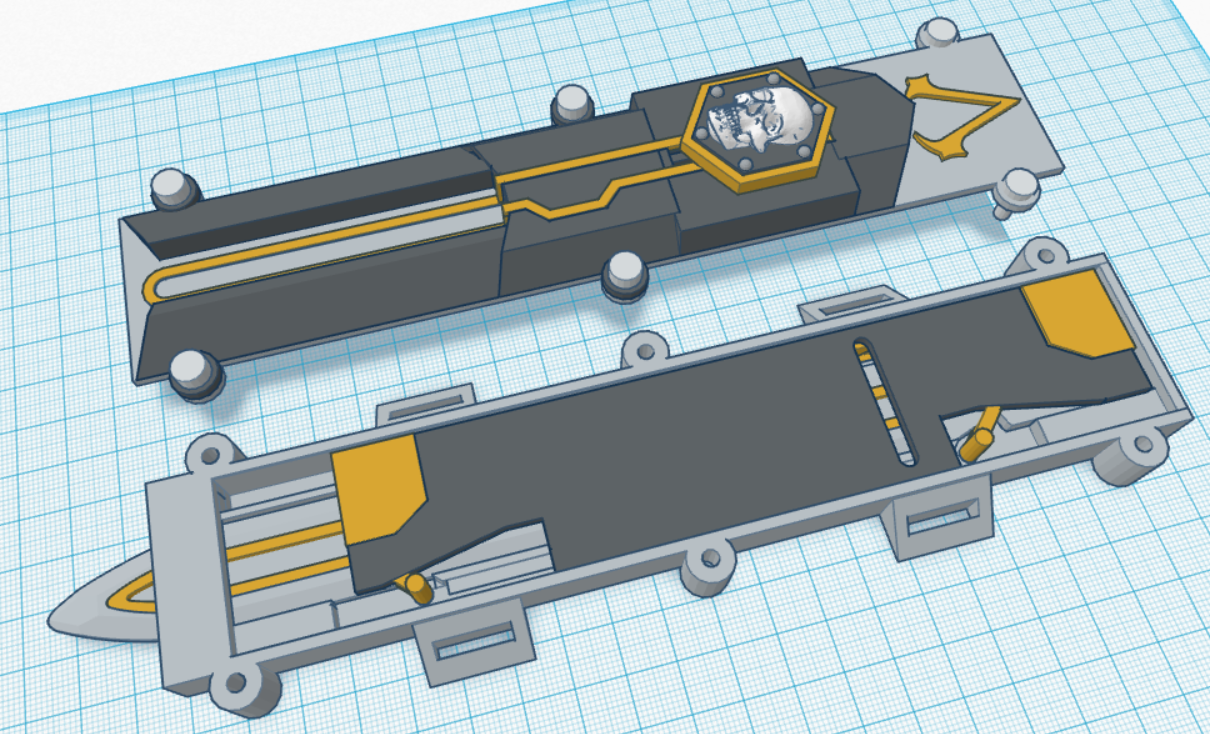 3D Printed Edward Inspired Hidden Blade : 15 Steps (with Pictures ...