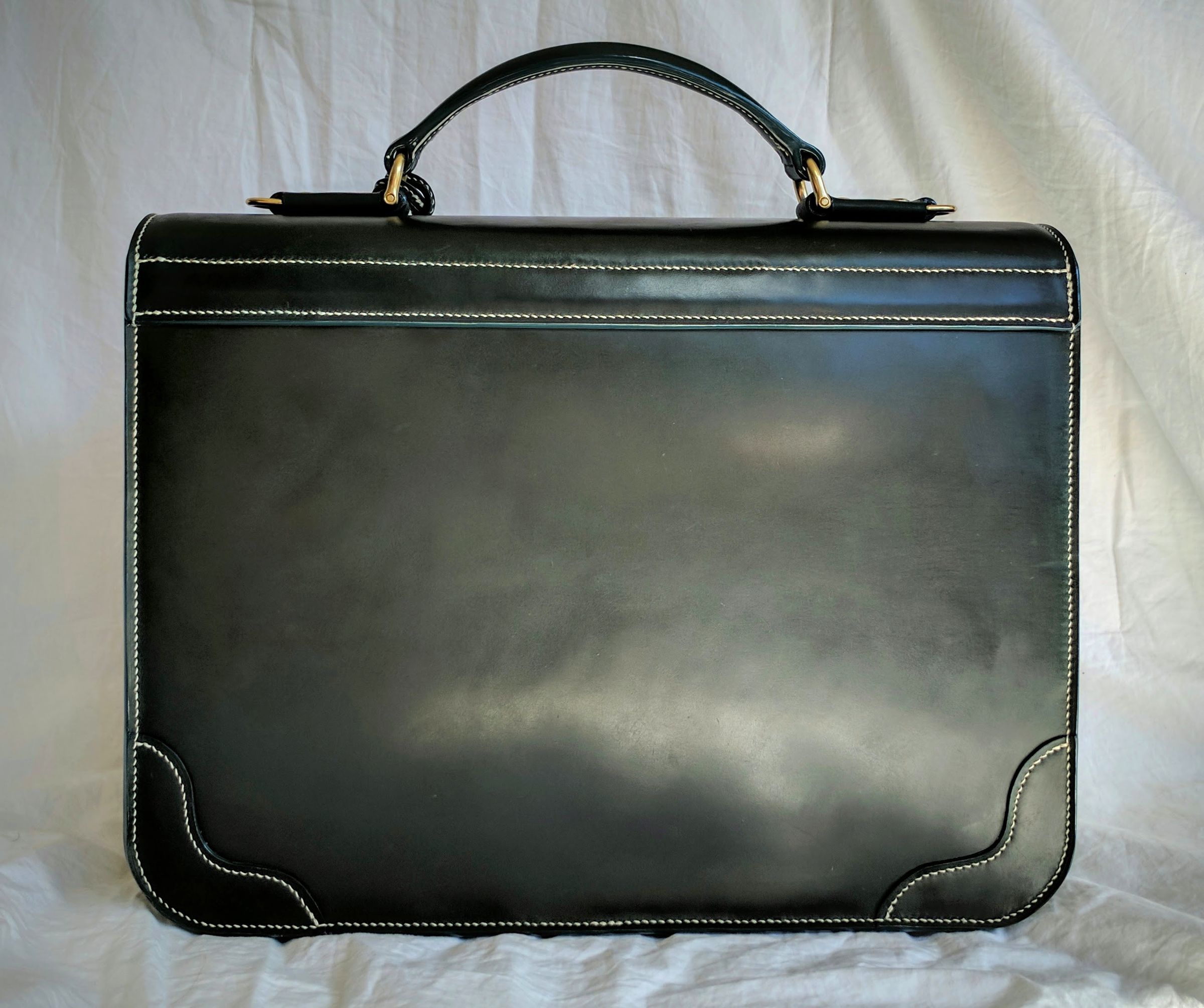 Shell Cordovan Leather Briefcase : 38 Steps (with Pictures) - Instructables