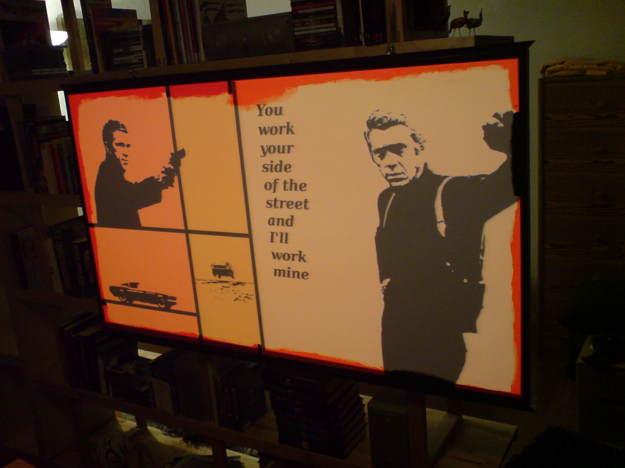 How to Make a Projection Screen That's Also a Painting : 8 Steps (with ...