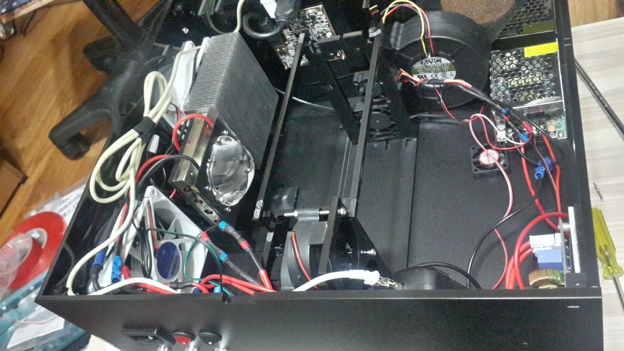 DIY 2k(2560x1440) LED Beam Projector : 7 Steps (with Pictures ...