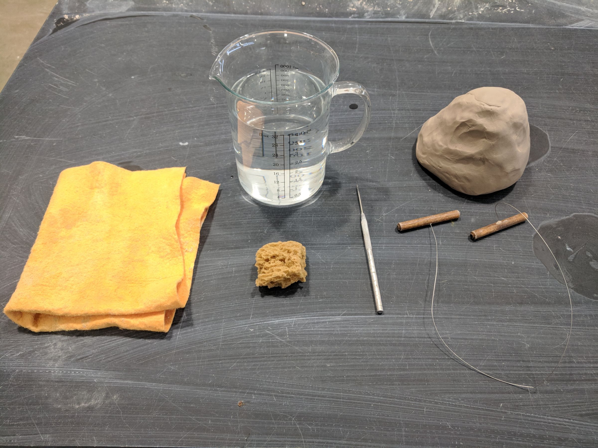 Throwing a Clay Cylinder on the Potters Wheel : 22 Steps (with Pictures ...