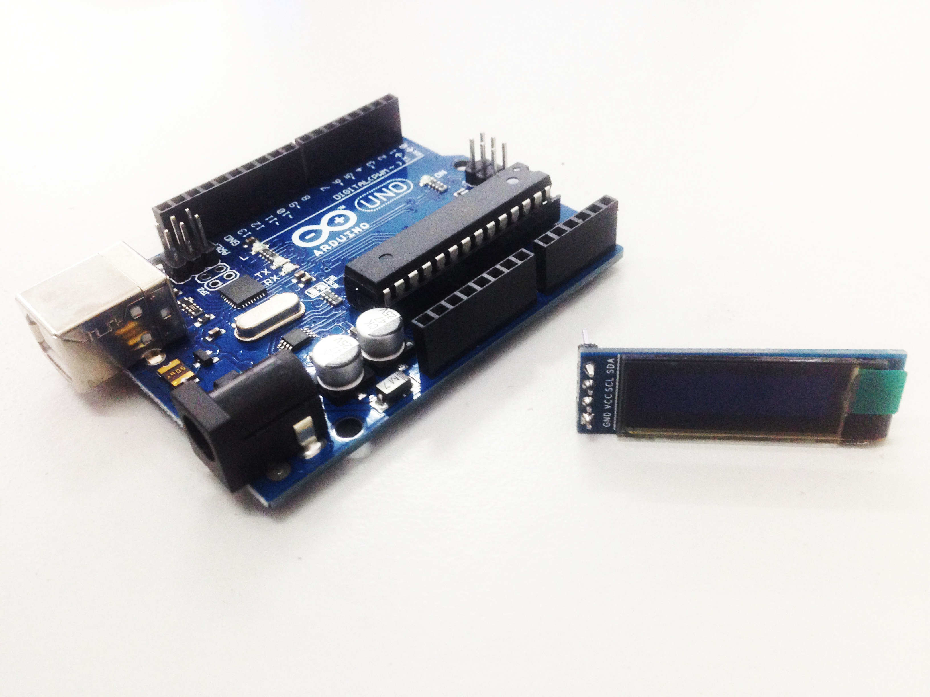 Tutorial to Interface OLED 0.91inch 128x32 With Arduino UNO : 7 Steps ...