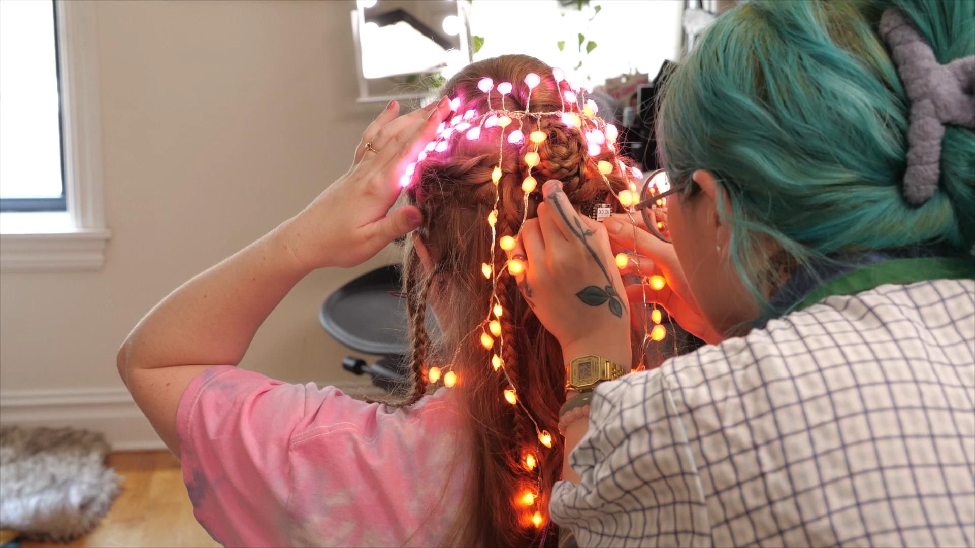 Mermaid LED Hair : 8 Steps (with Pictures) - Instructables
