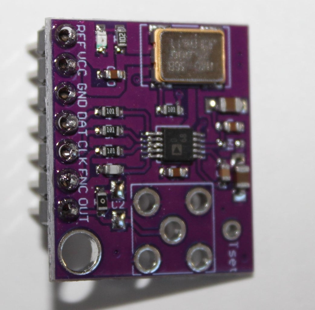 Arduino Controlled Ad9833 Function Generator With Variable Gain 8
