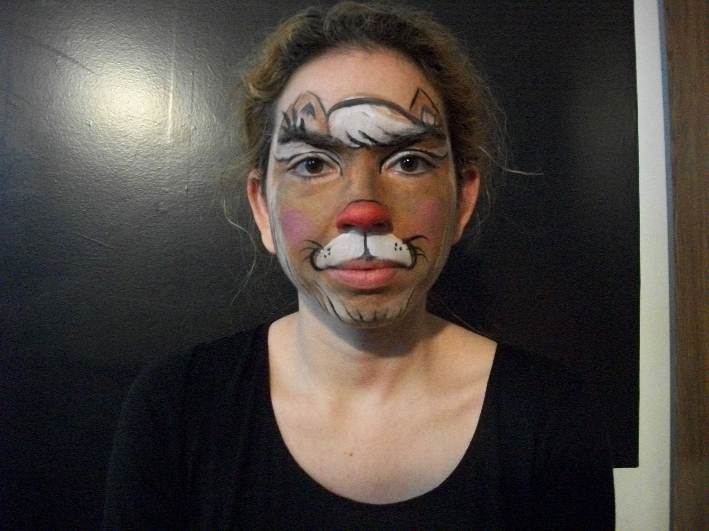 Rudolph the Red-Nosed Reindeer Face Paint : 7 Steps (with Pictures ...
