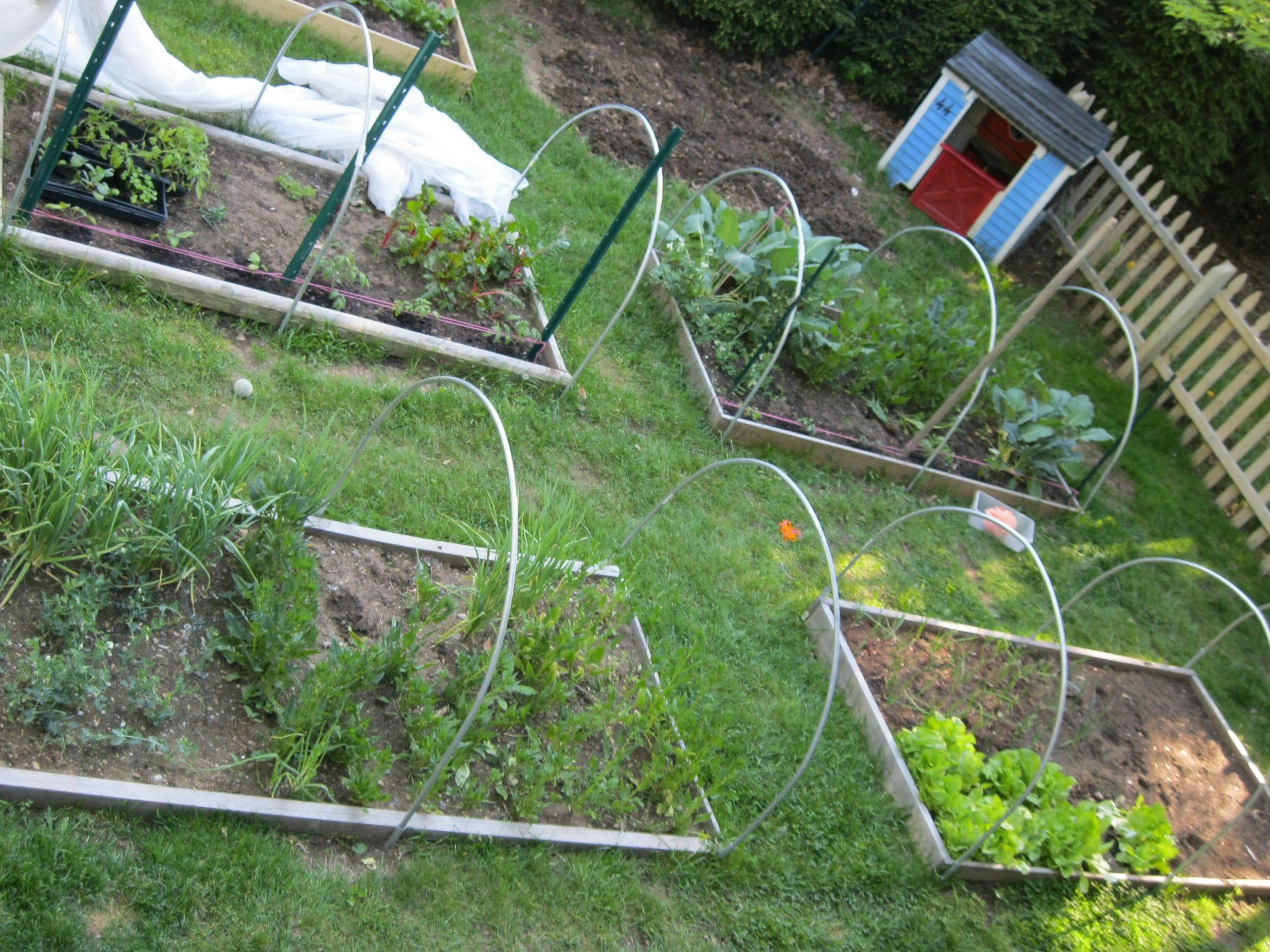 Hoop Houses- Gardening All Year Long in New England. : 4 Steps (with ...