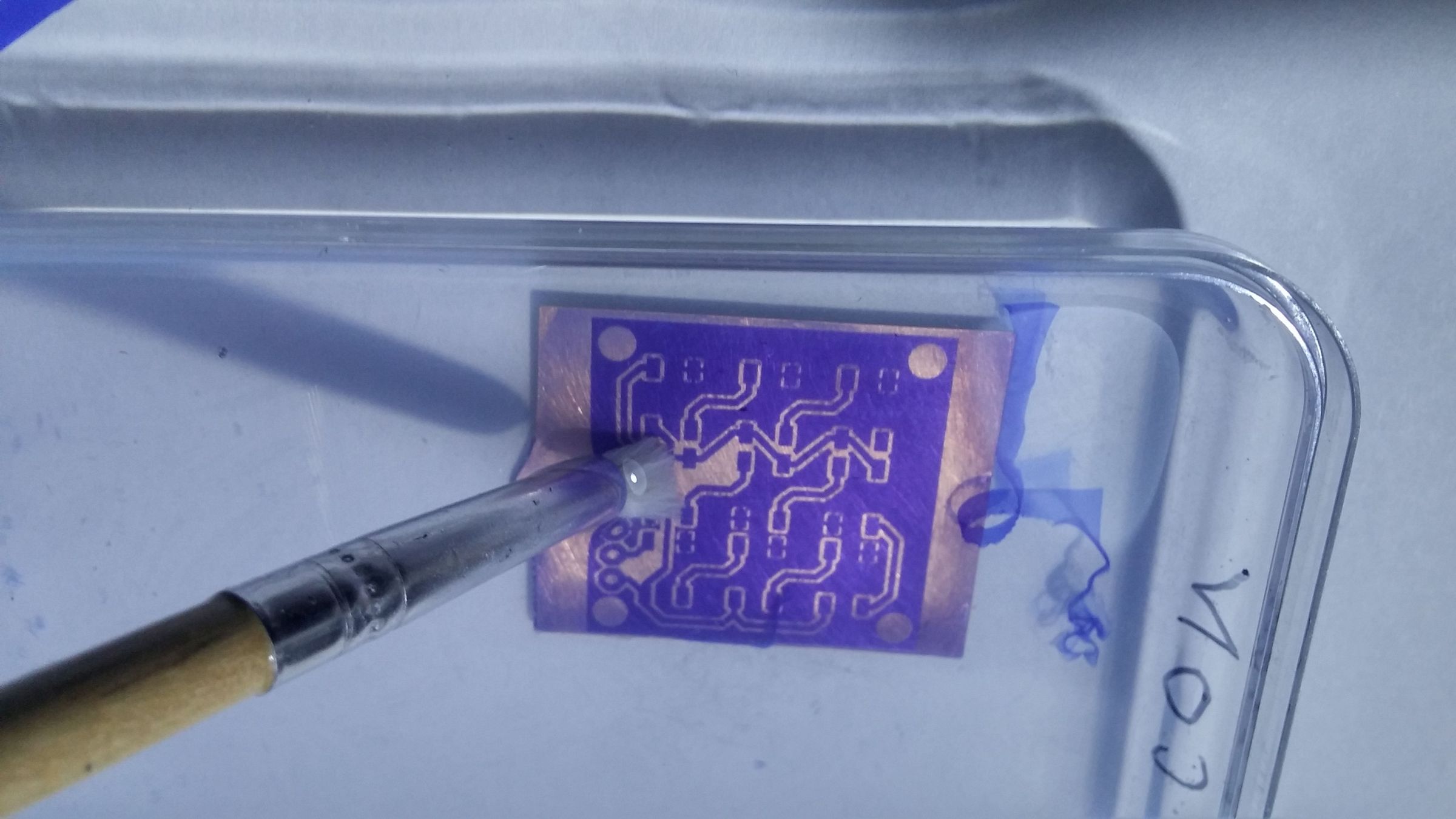 Making SMD PCBs at Home (Photoresist Method) : 12 Steps (with Pictures ...