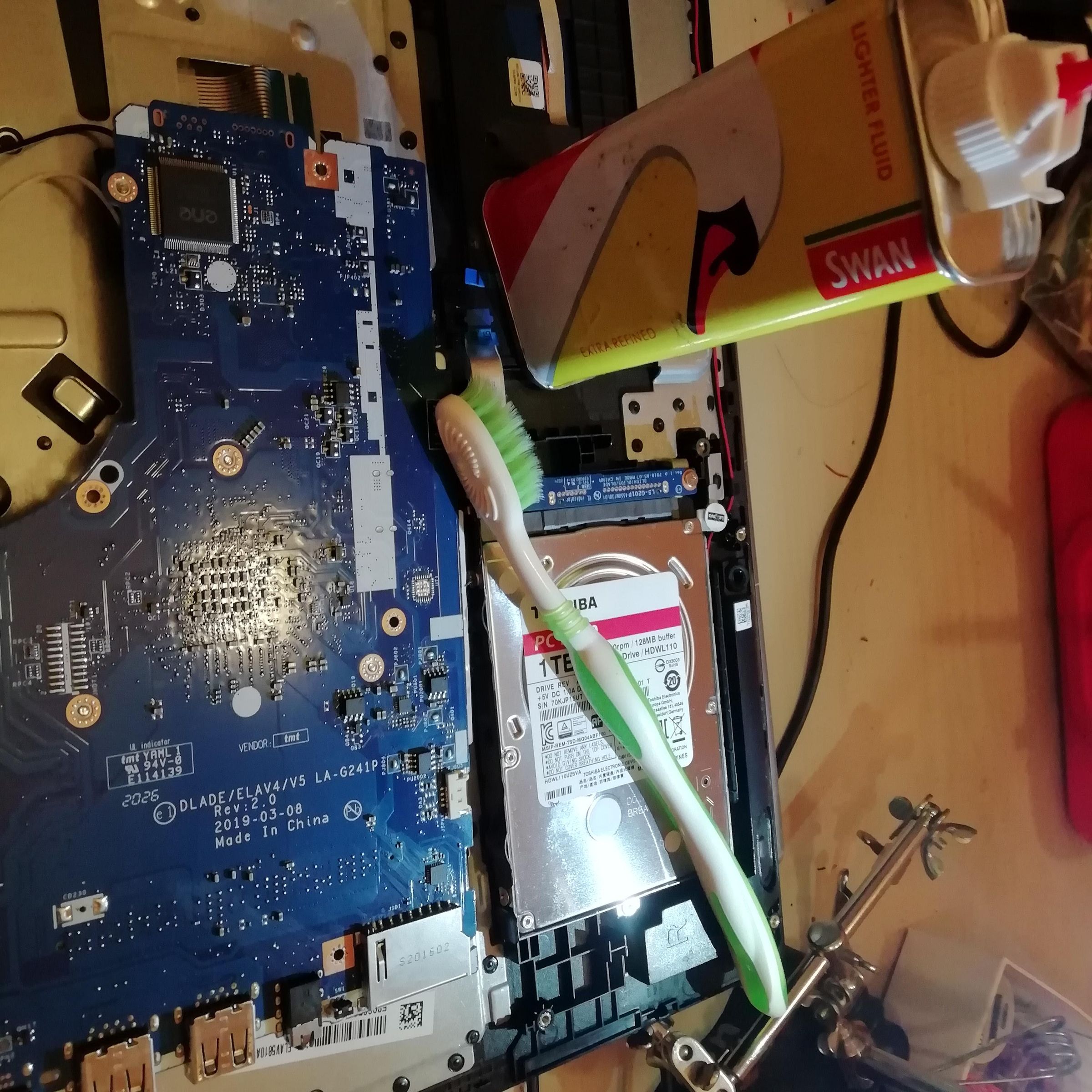 Liquid Damaged Lenovo Laptop Repair : 6 Steps - Instructables