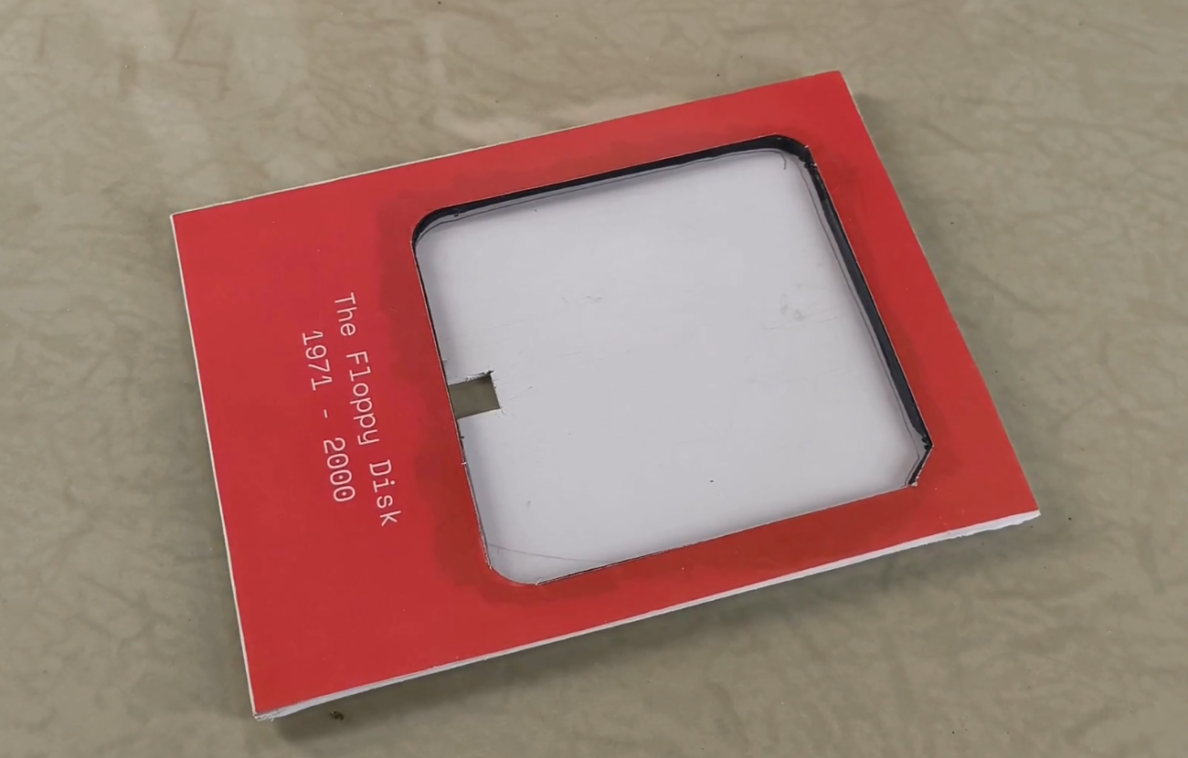 A Beautiful Retro Floppy Disk Picture Frame With a Secret Auto-save ...