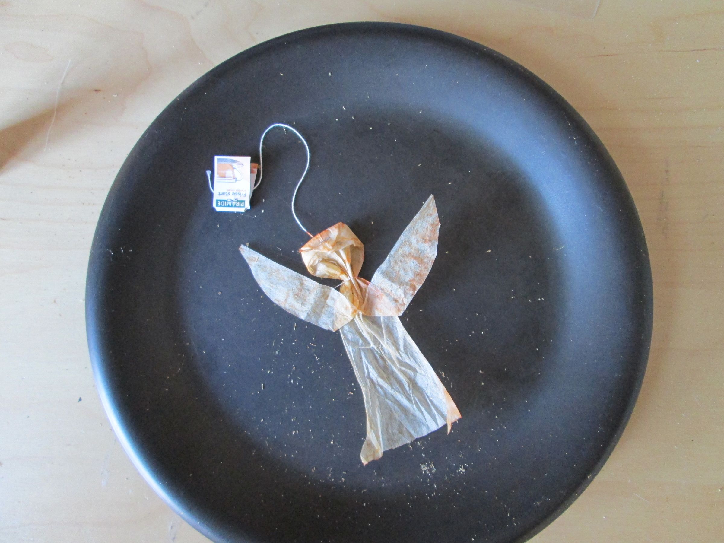 Used Tea-Bag Angel : 6 Steps - Instructables