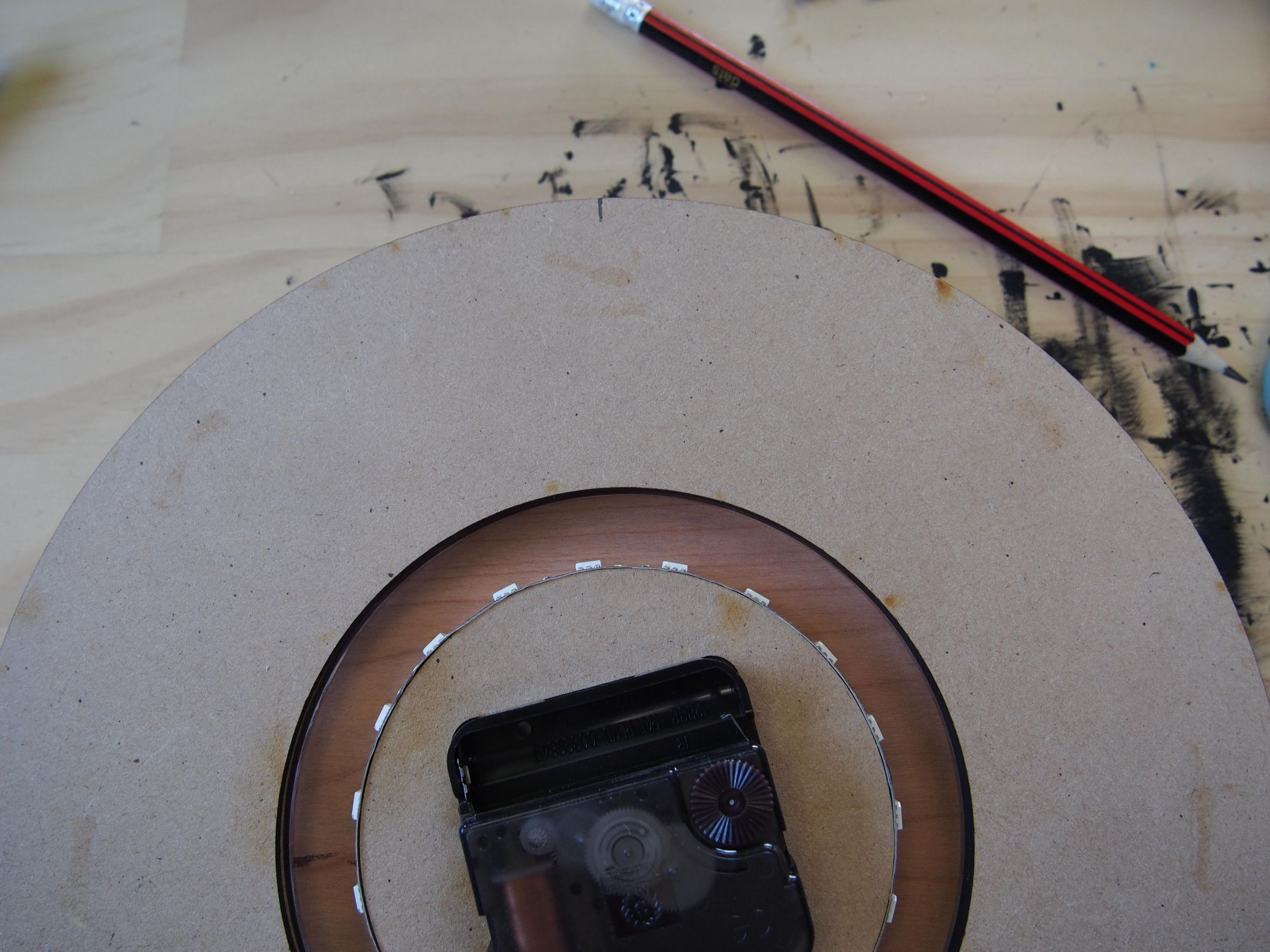 LED Light Wall Clock : 12 Steps (with Pictures) - Instructables