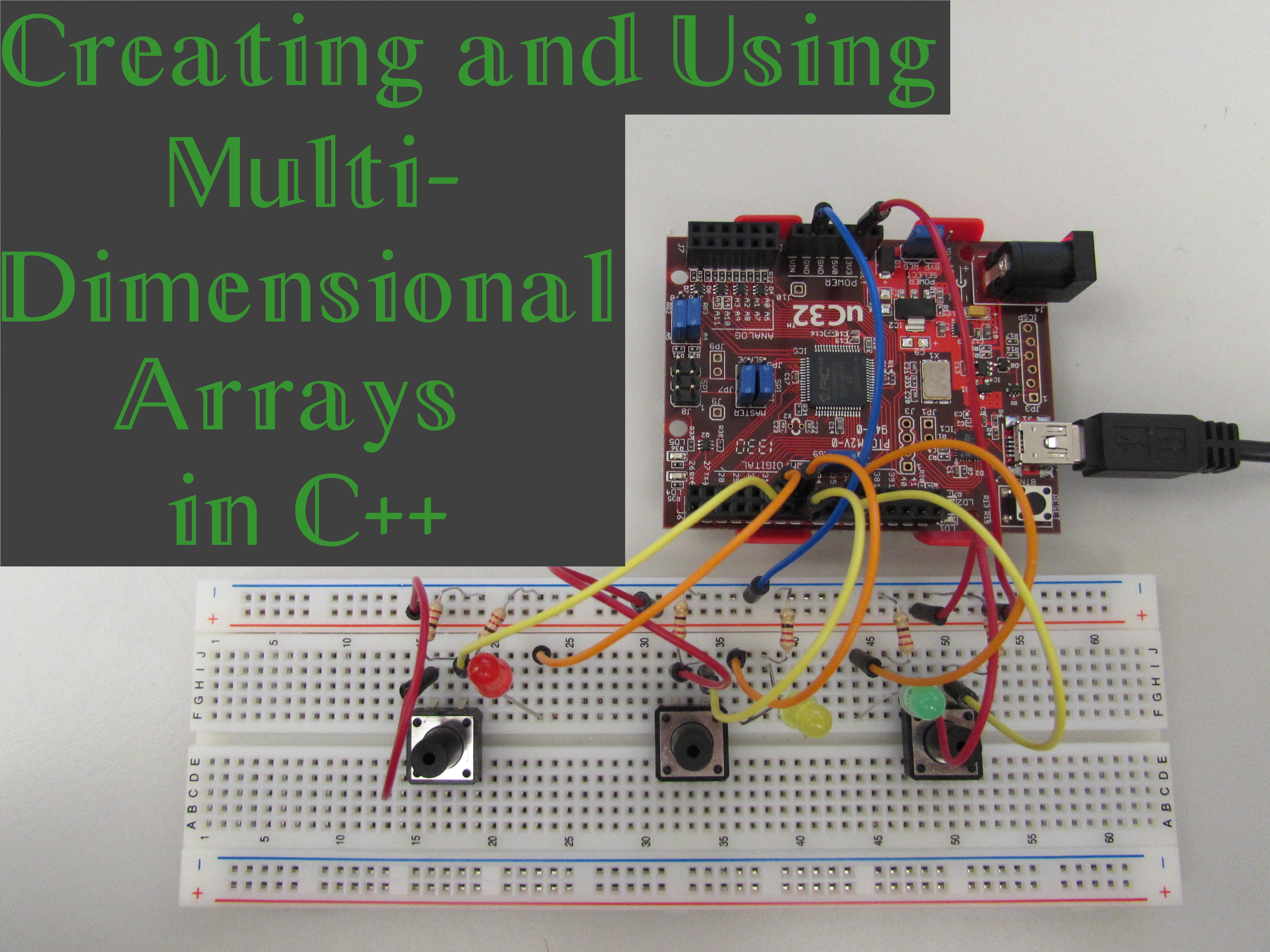 Creating and Using Multidimensional Arrays in C++ : 10 Steps ...