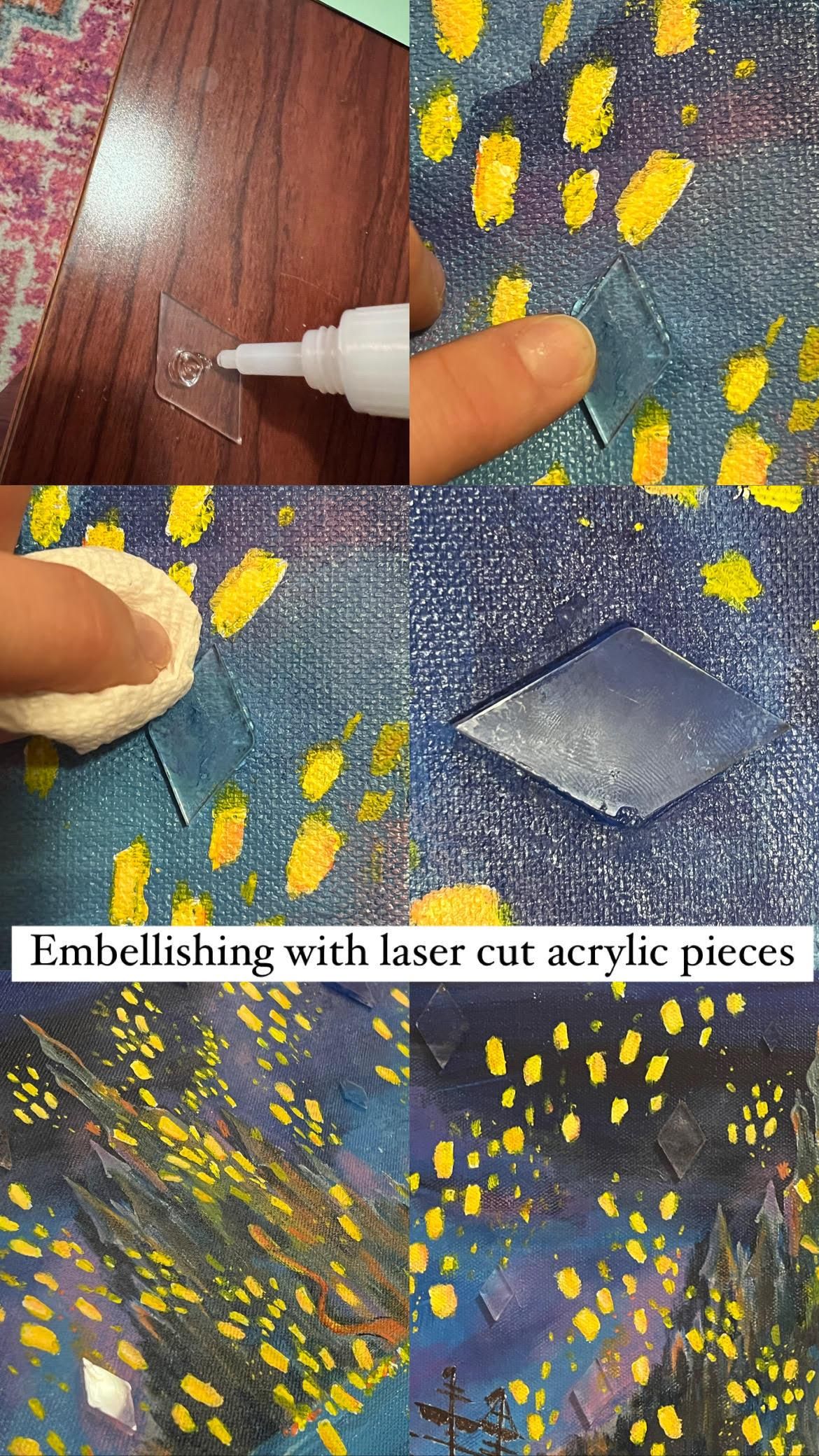 Distance Sensing Light Up Tangled Lantern Painting : 4 Steps ...