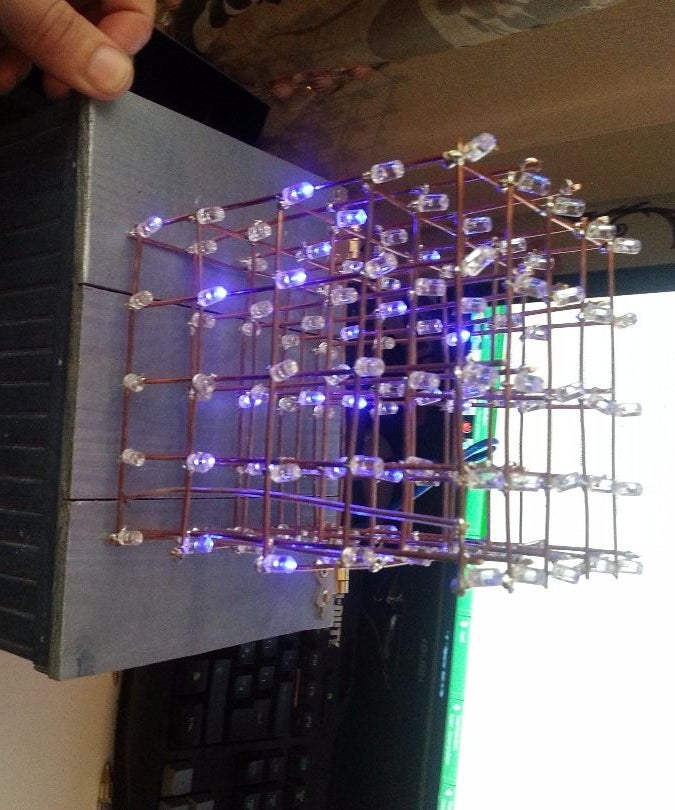 5x5x5 Led Cube Arduino 7 Steps Instructables