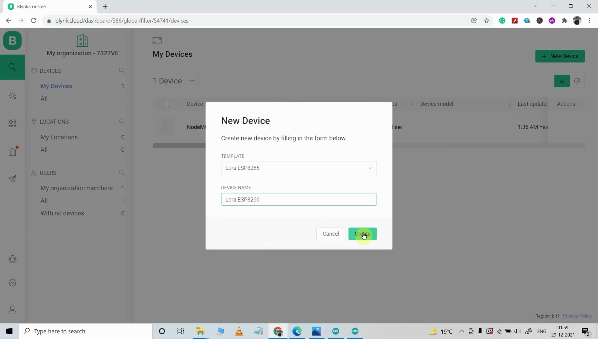 LoRa IoT Project With Arduino ESP8266 Control Relay Using Blynk : 15 ...